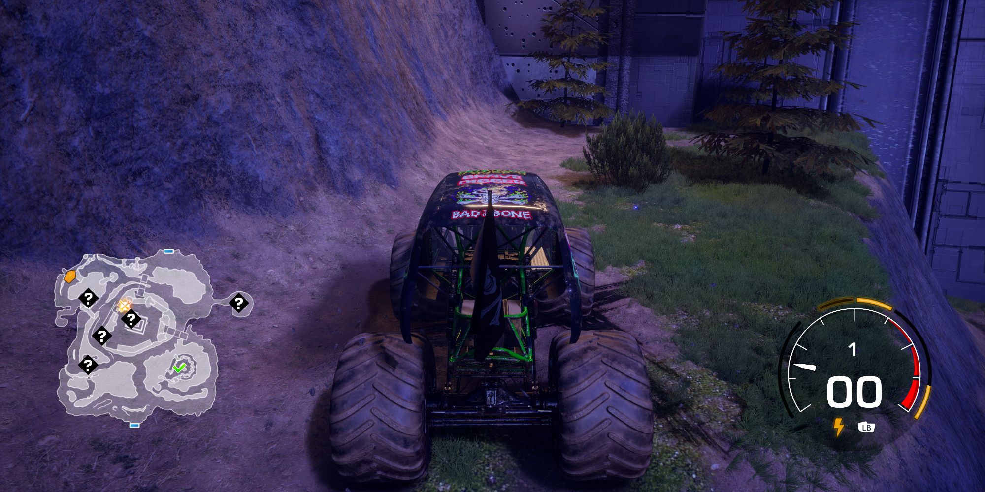 Monster Jam Steel Titans 2: All Crazy Creatures Locations