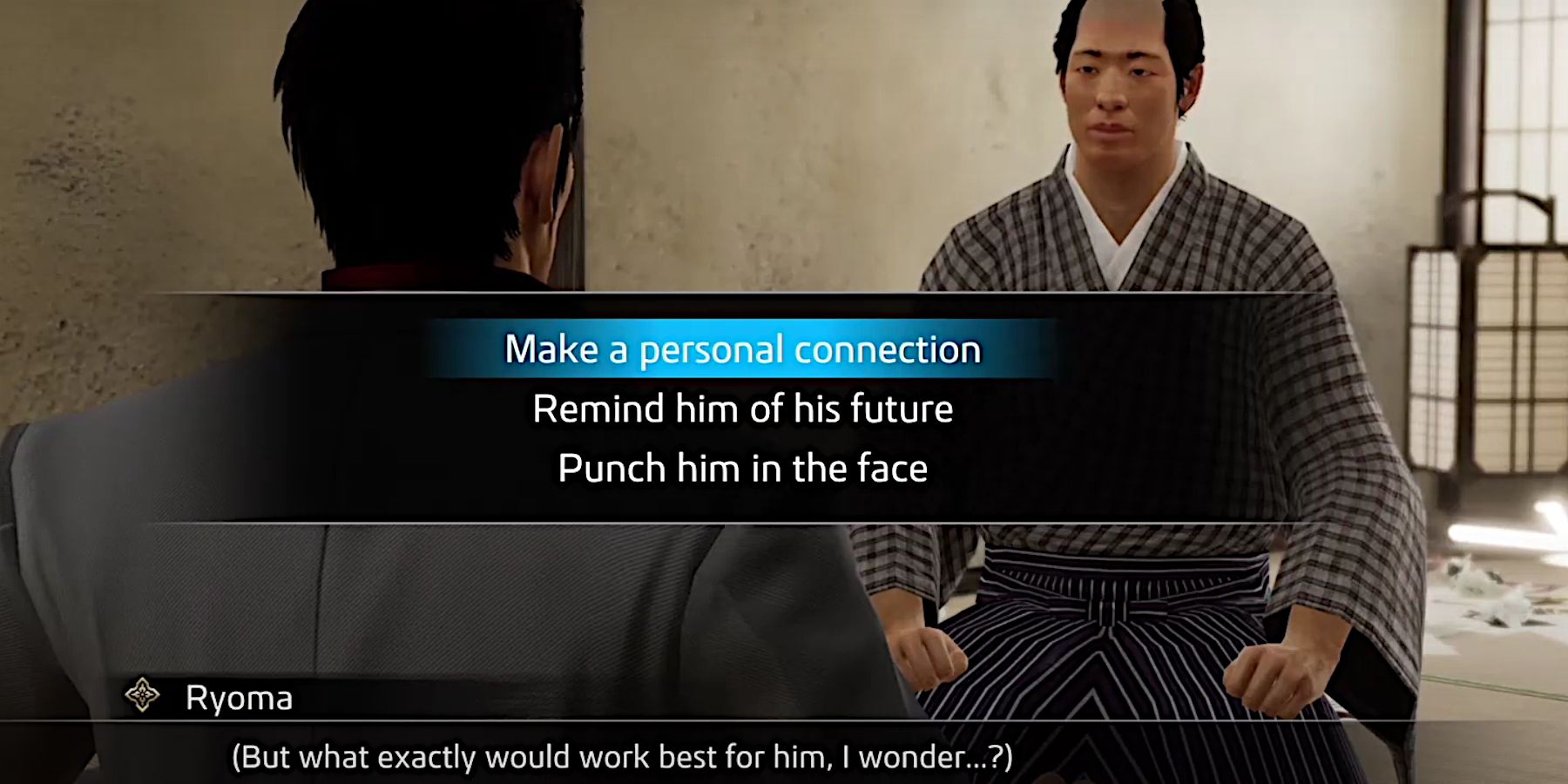 Like A Dragon: Ishin - The Reclusive Son Substory Answers