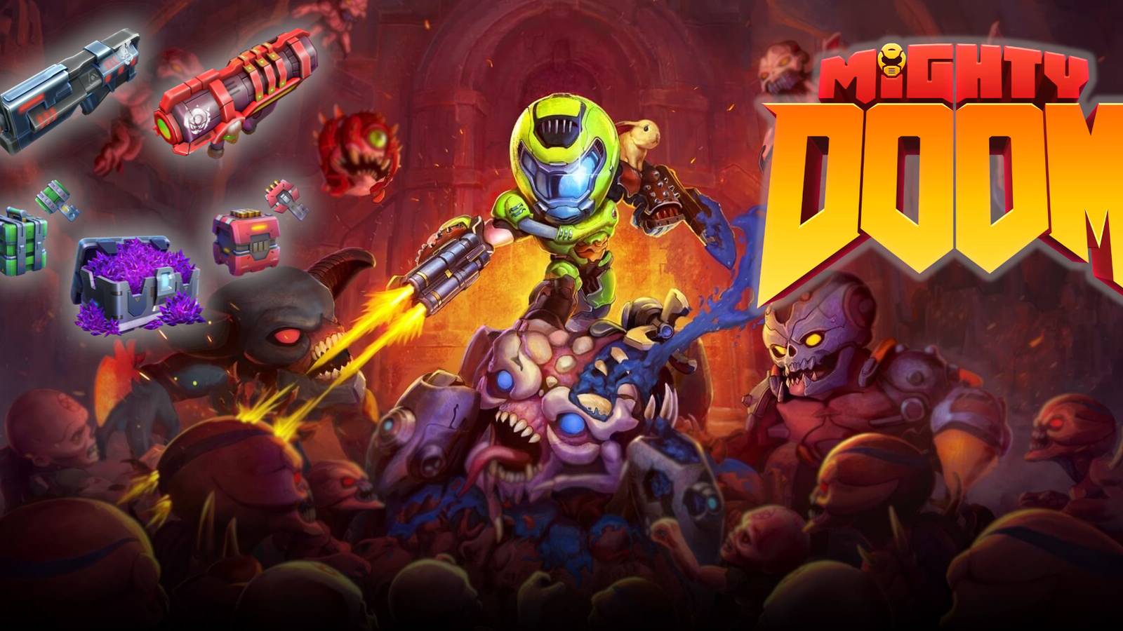 Mighty Doom: How to Switch Weapons