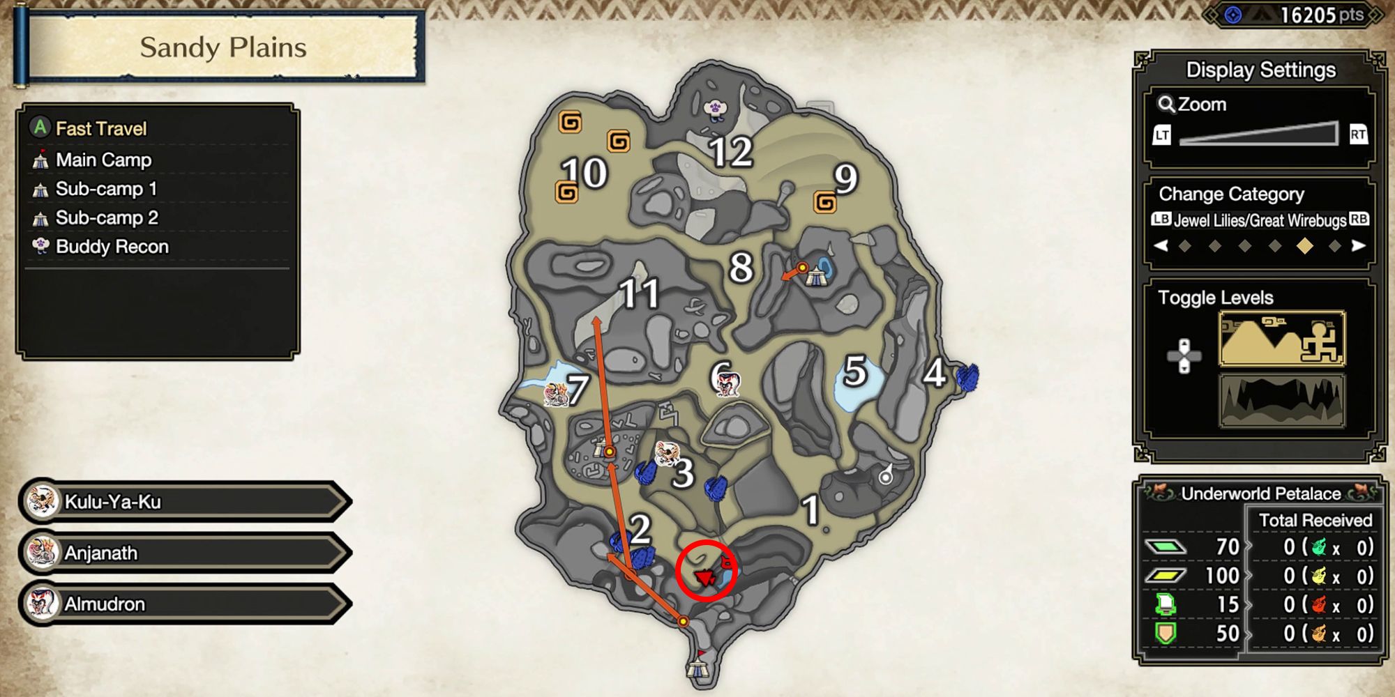 Monster Hunter Rise: All Sandy Plains Relic Records Locations