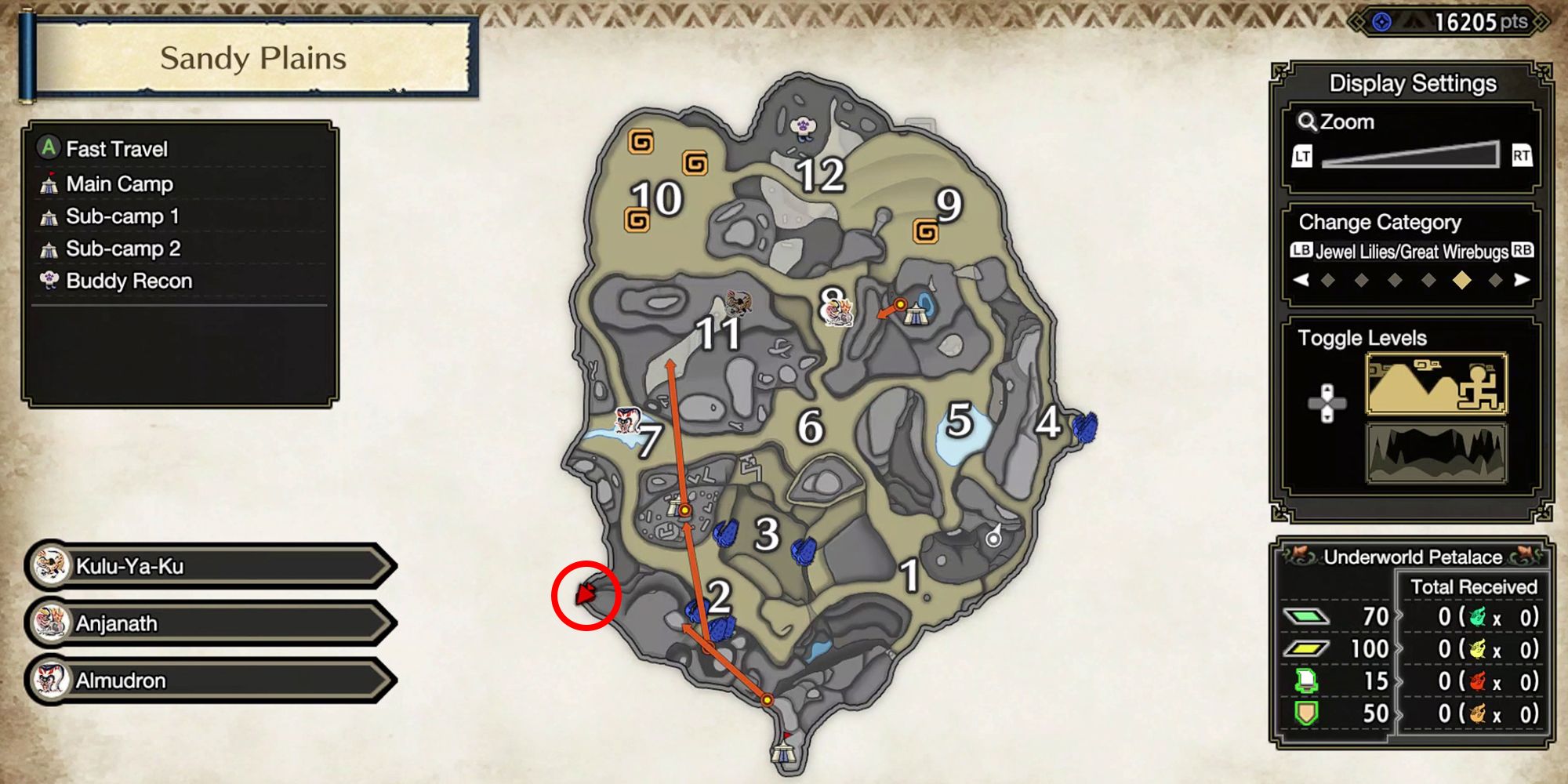 Monster Hunter Rise: All Sandy Plains Relic Records Locations