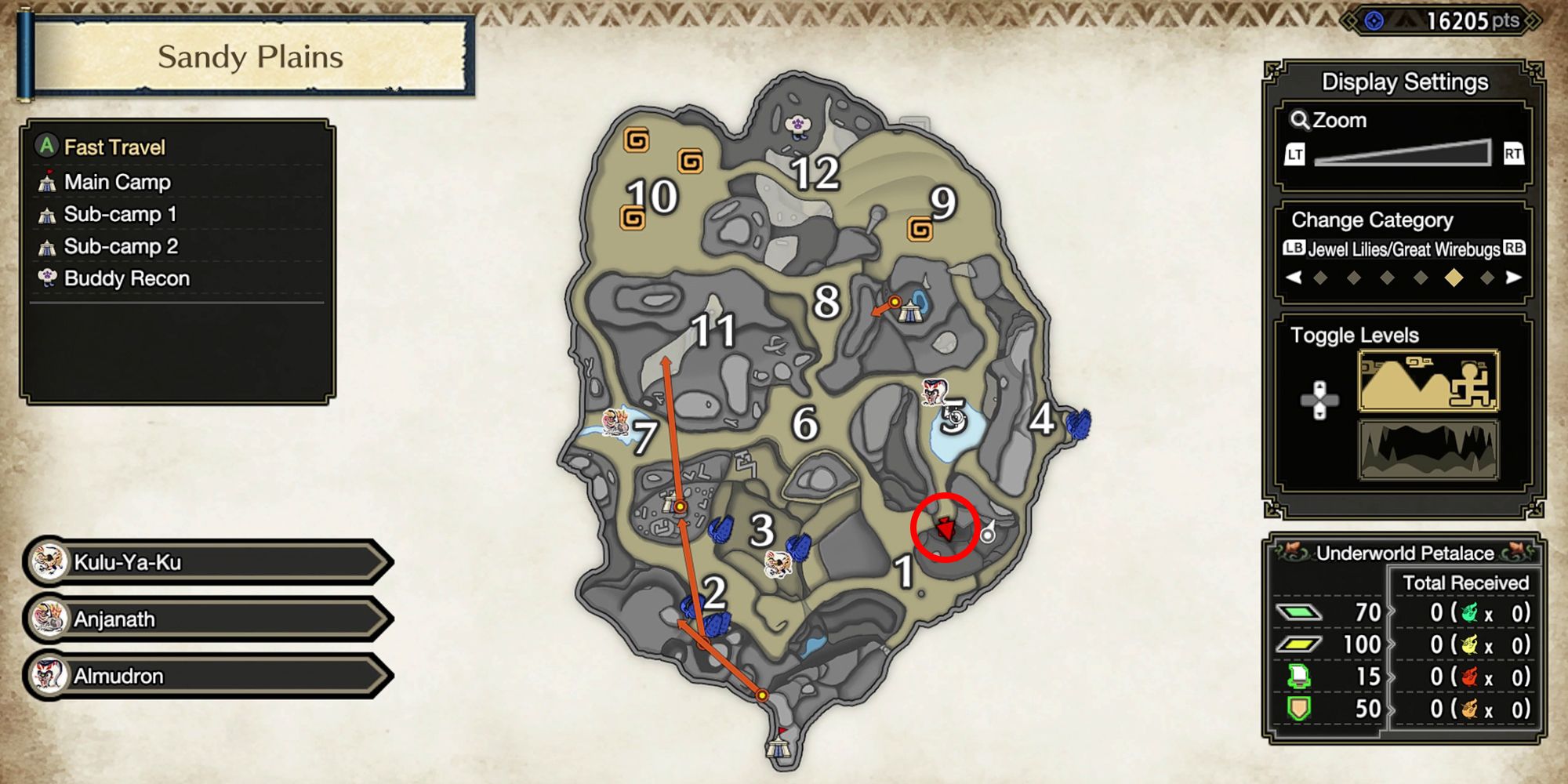 Monster Hunter Rise: All Sandy Plains Relic Records Locations