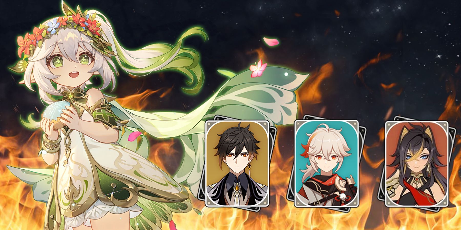 Genshin Impact: Best Burning Team