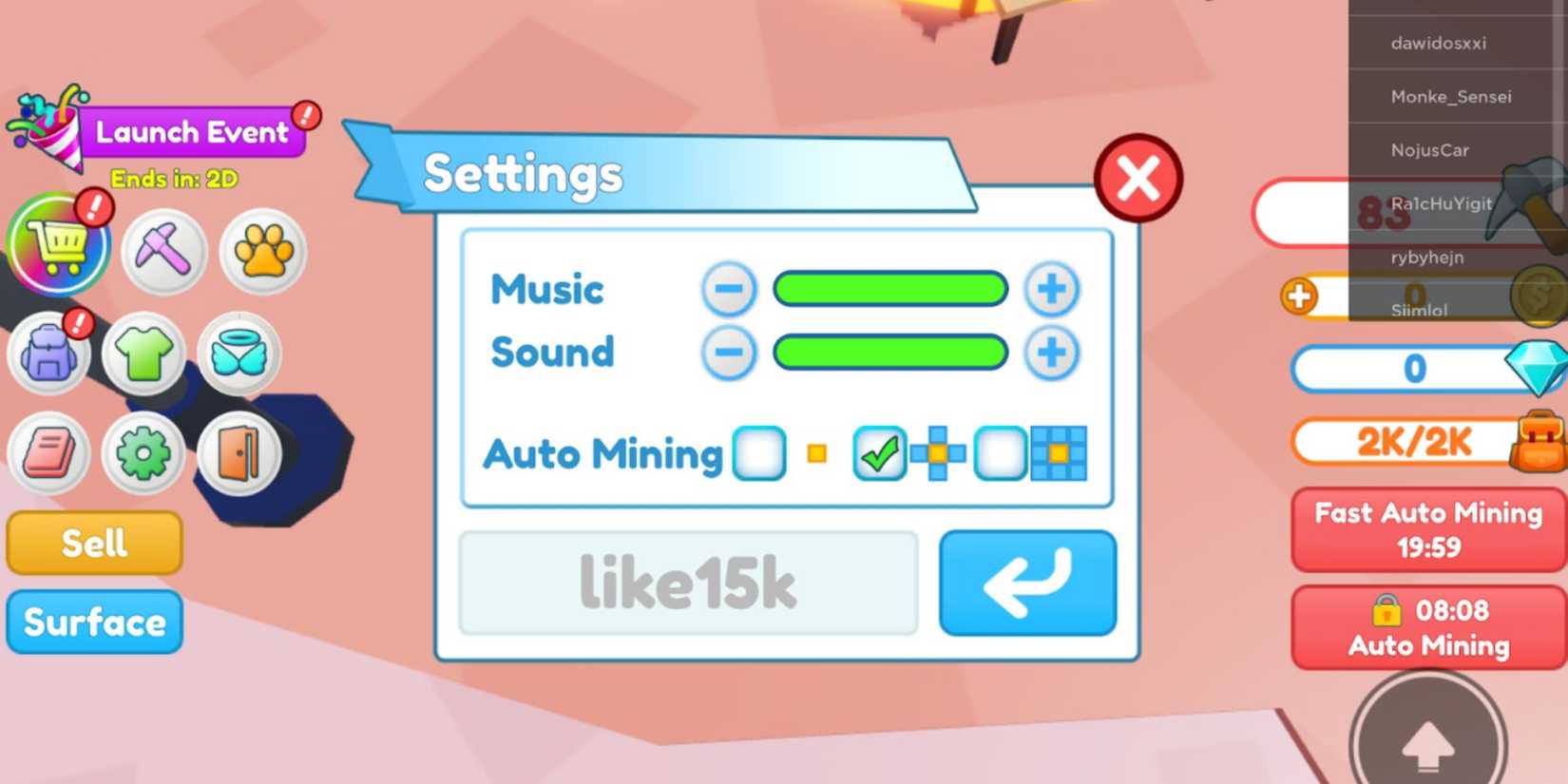 Clicker Mining Simulator Codes