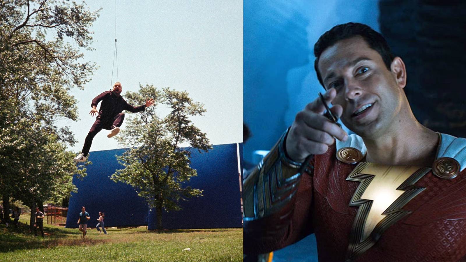 Shazam! Fury Of The Gods Director Shares BTS Clip Of His Own Cameo