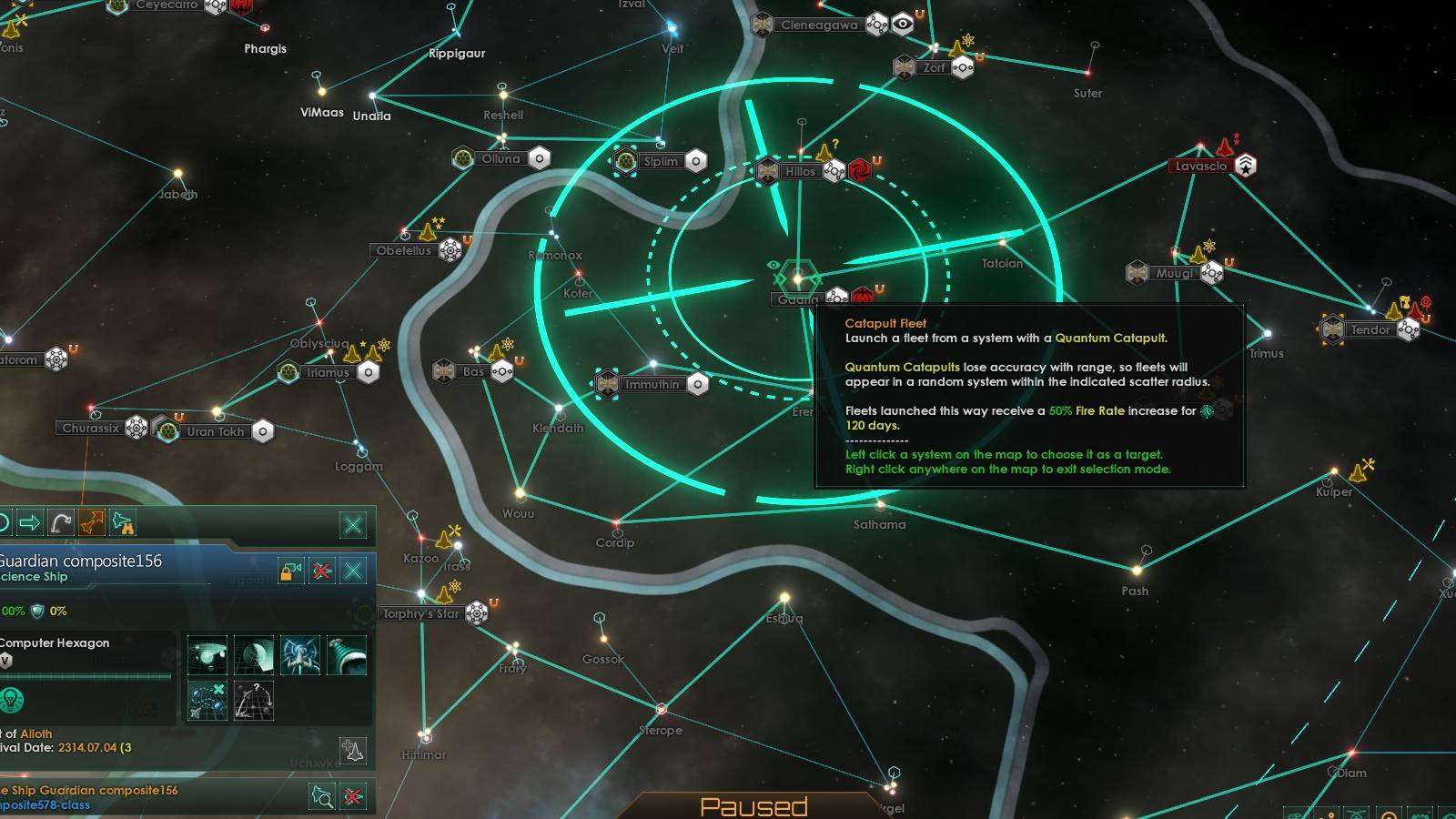 Stellaris: How to Use a Quantum Catapult