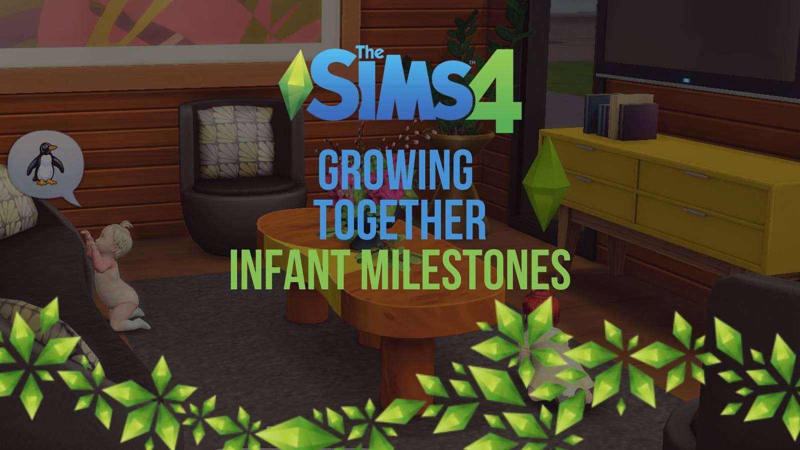 The Sims 4: Growing Together - All Infant Milestones And How To Unlock Them