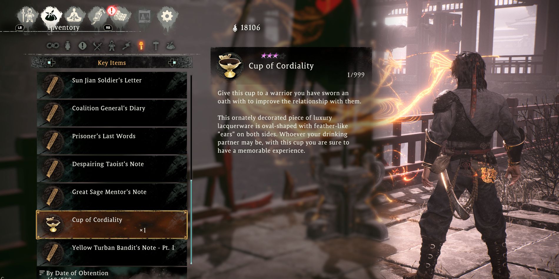 Wo Long: Fallen Dynasty - How to Get and Use Tiger Seals and Cups of ...