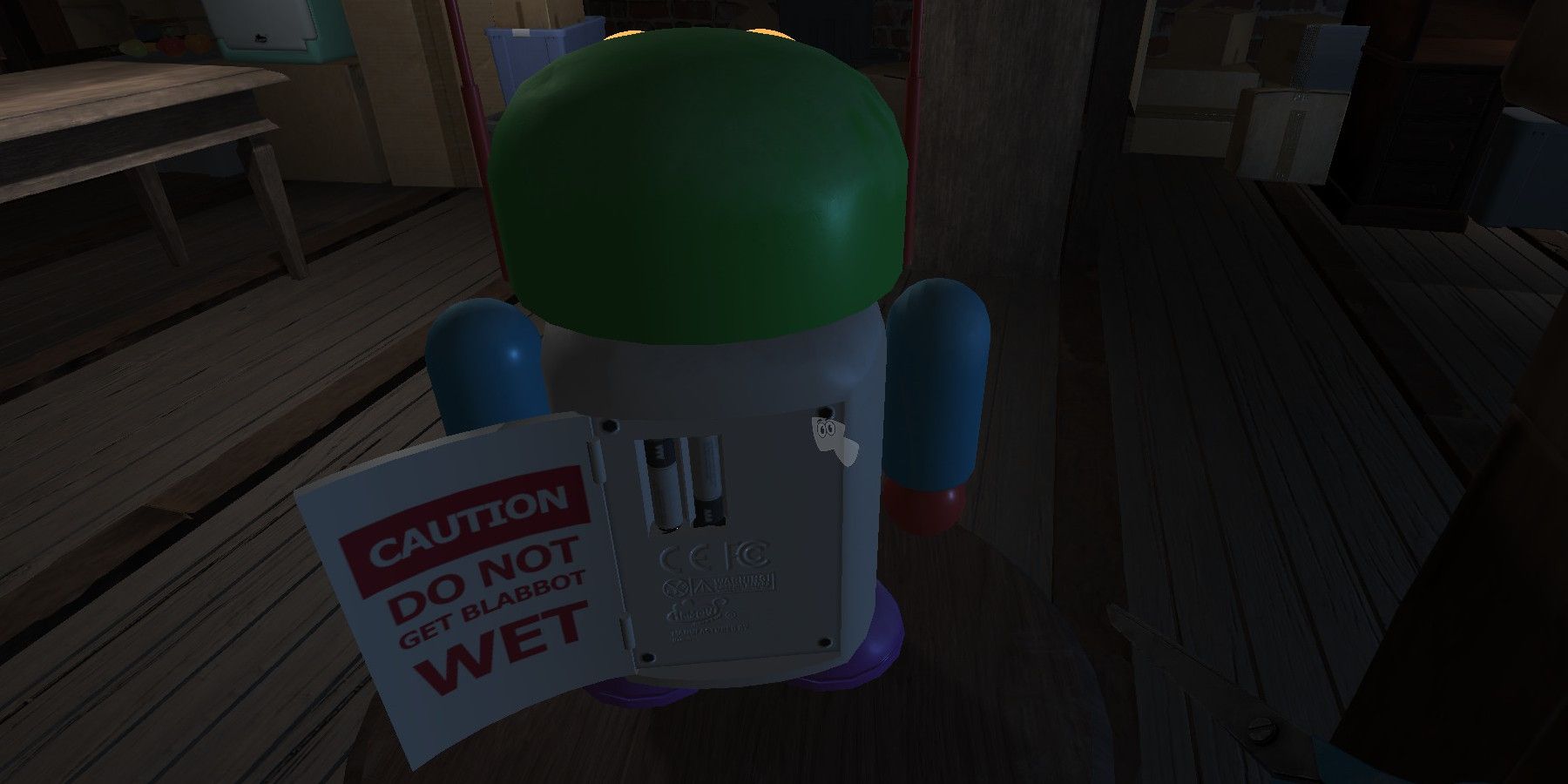 What's the Secret Blabbot Code in Amanda the Adventurer?