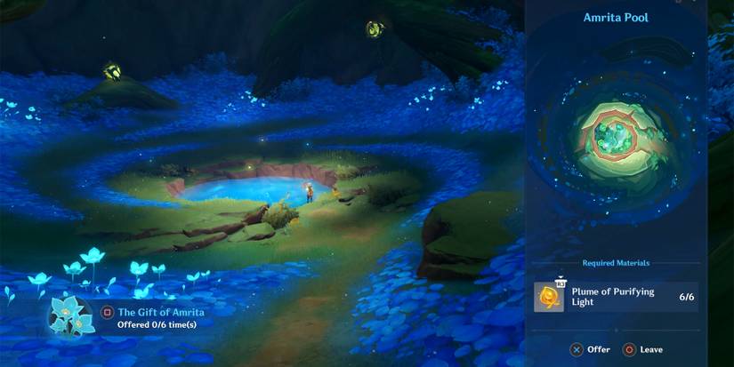 Genshin Impact: All Plume of Purifying Light Locations