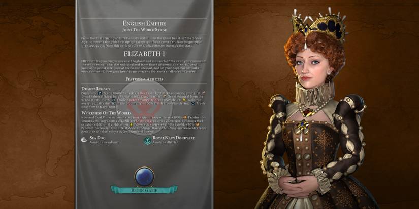 Civilization 6: Elizabeth I Leader Guide