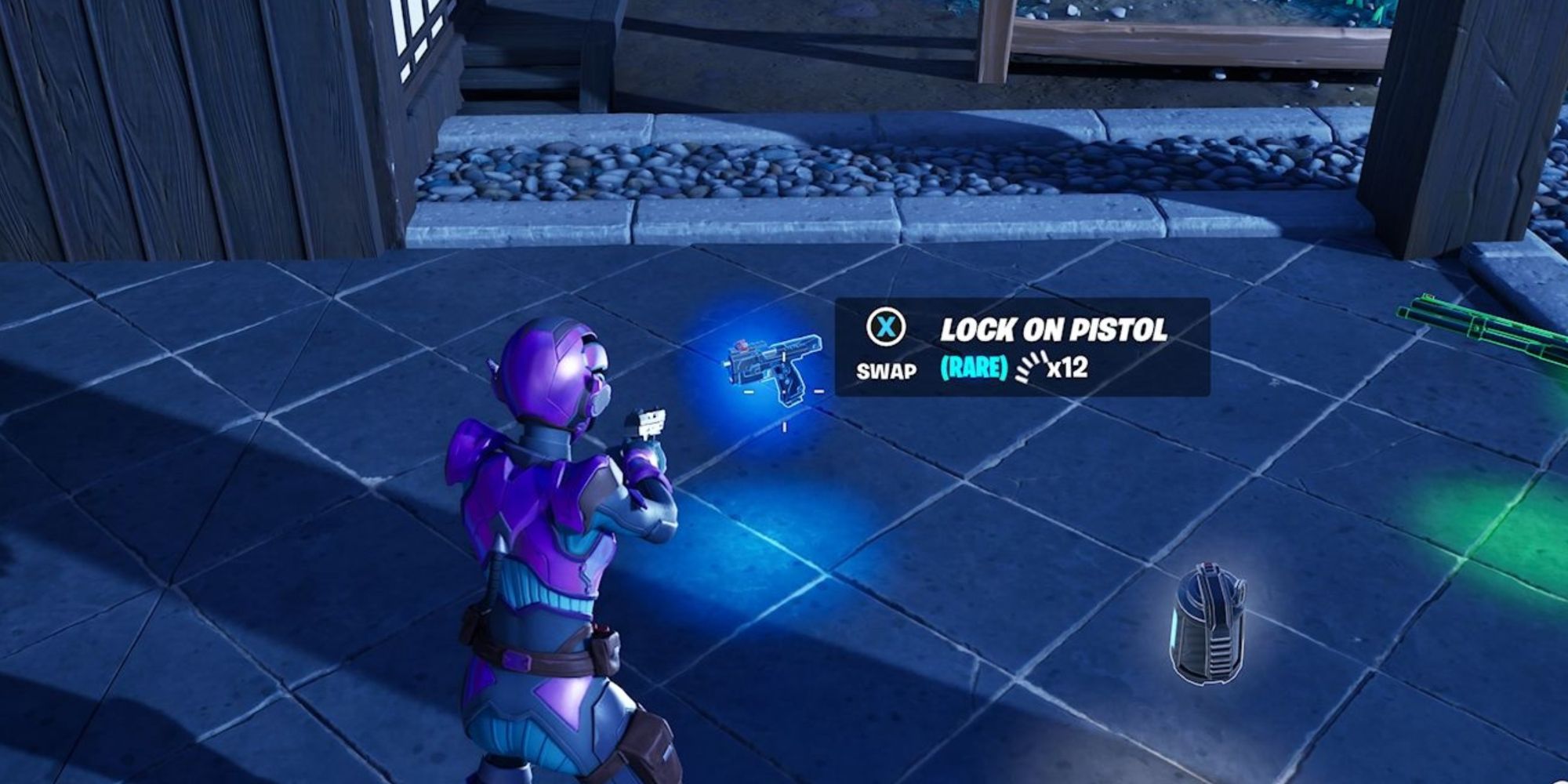 Fortnite: How To Find The Lock On Pistol