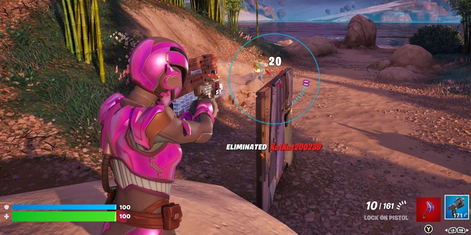 Fortnite How To Find The Lock On Pistol