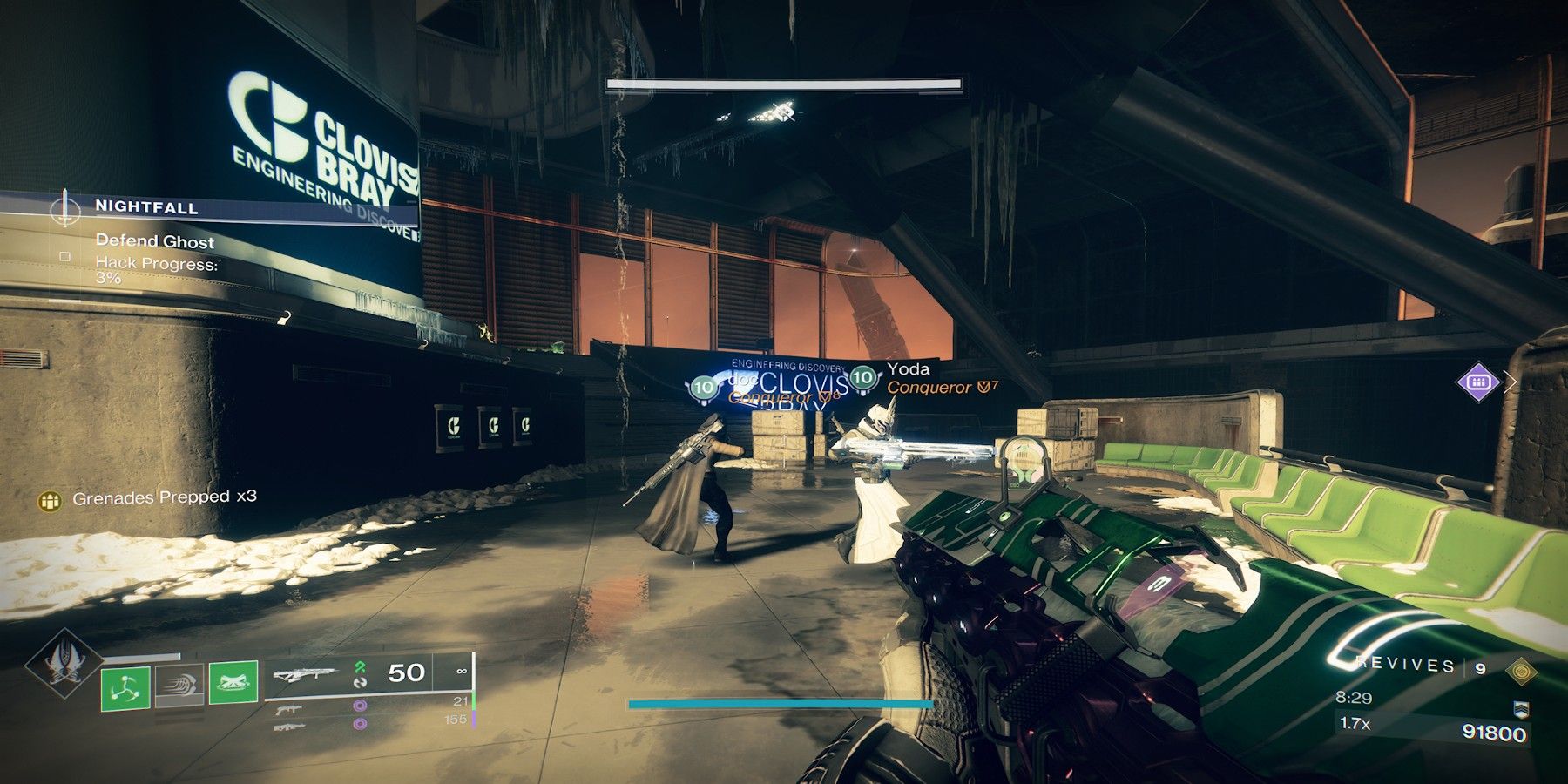 Destiny 2: How To Beat Grandmaster Heist Battlegrounds: Mars (Season of ...