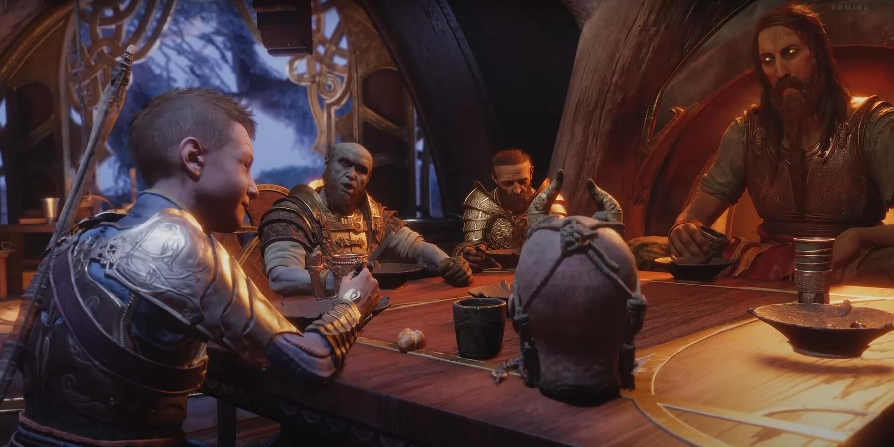 Hilarious God of War Ragnarok Clip Shows Brok Having Violent Outburst