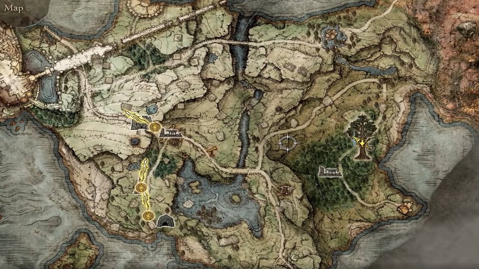 Elden Ring Fan Creates Incredible Hand-Drawn Version of the Game’s Map