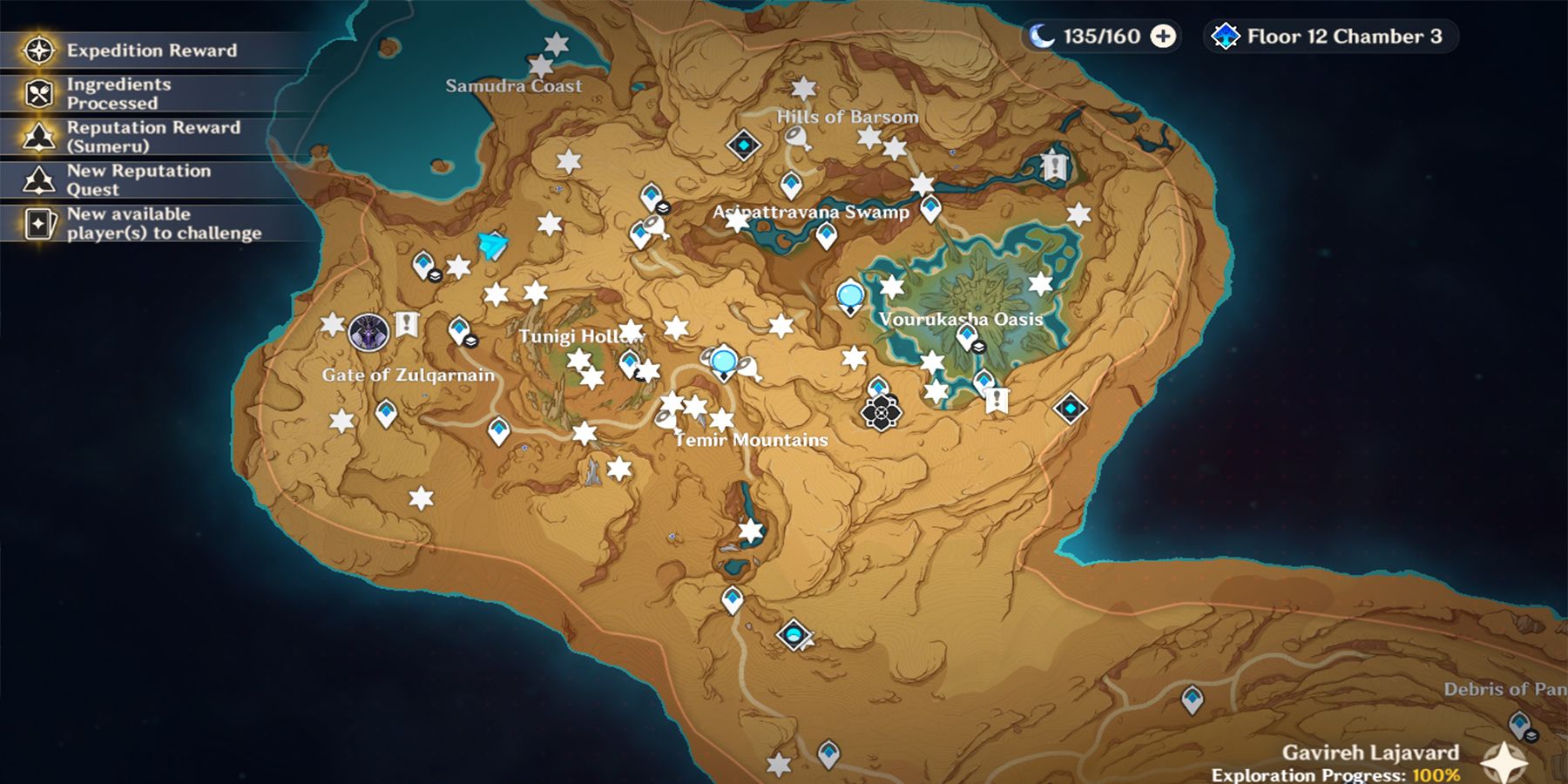 Genshin Impact: All Dendroculus Location In Sumeru 3.6 Desert (Gavireh ...
