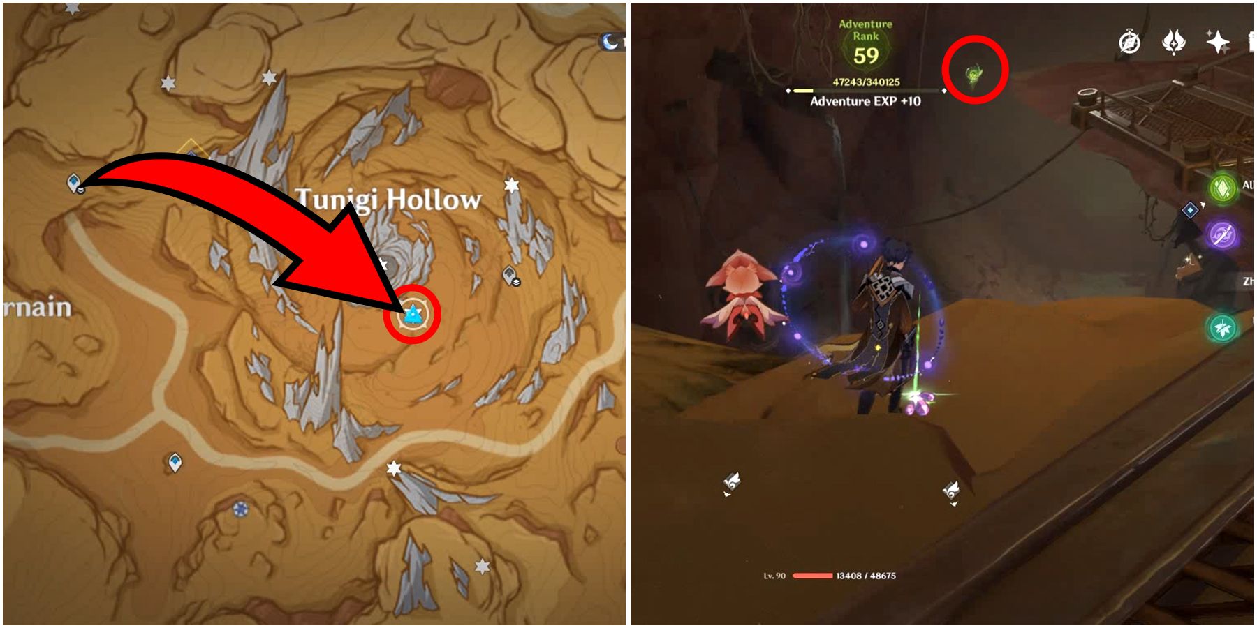 Genshin Impact: All Dendroculus Location In Sumeru 3.6 Desert (Gavireh ...