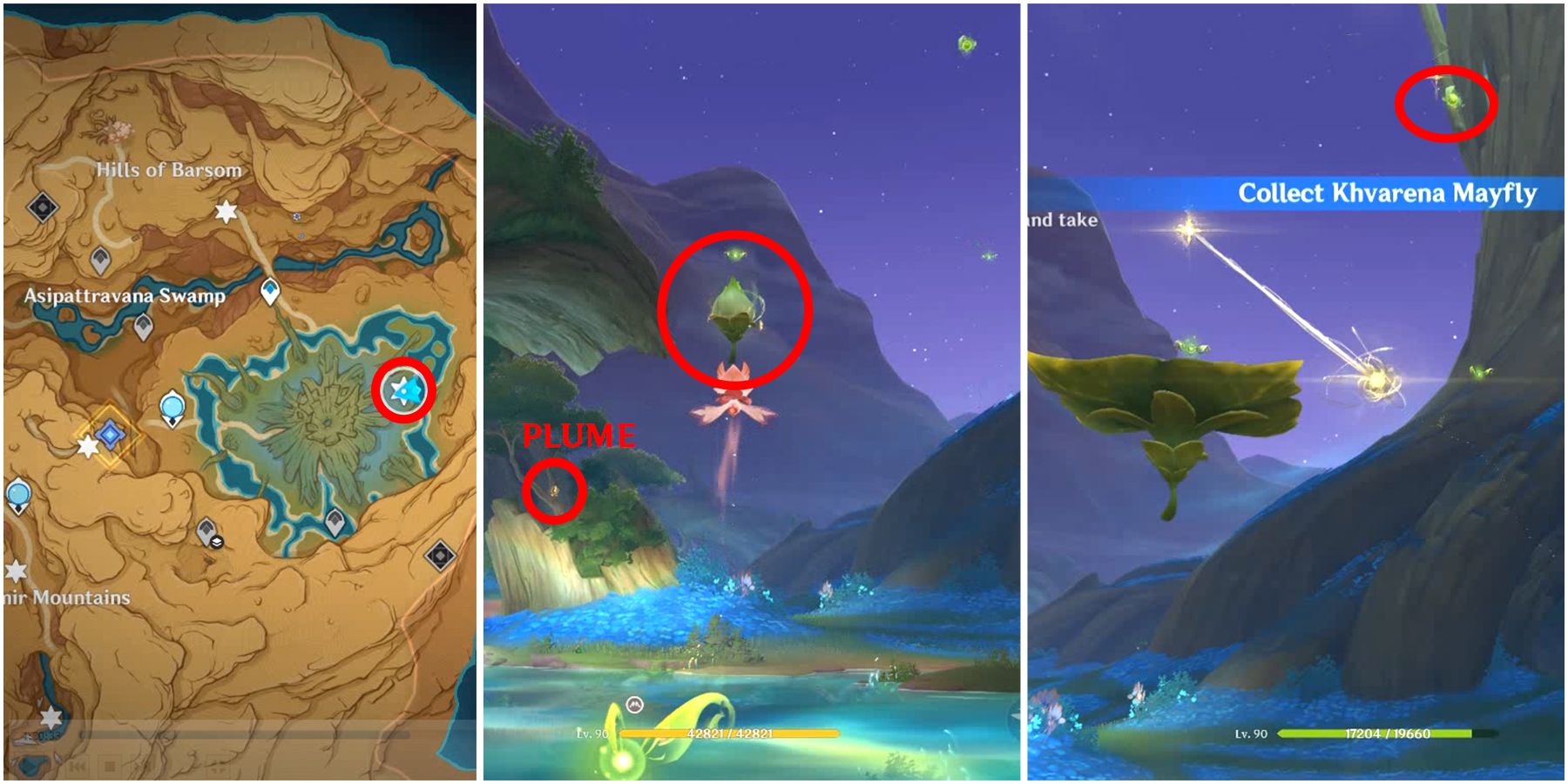 Genshin Impact: All Dendroculus Location In Sumeru 3.6 Desert (Gavireh ...