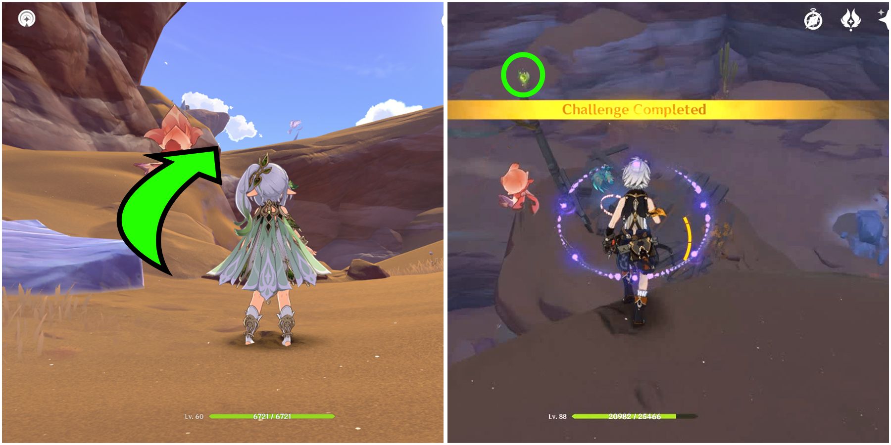 Genshin Impact: All Dendroculus Location In Sumeru 3.6 Desert (Gavireh ...