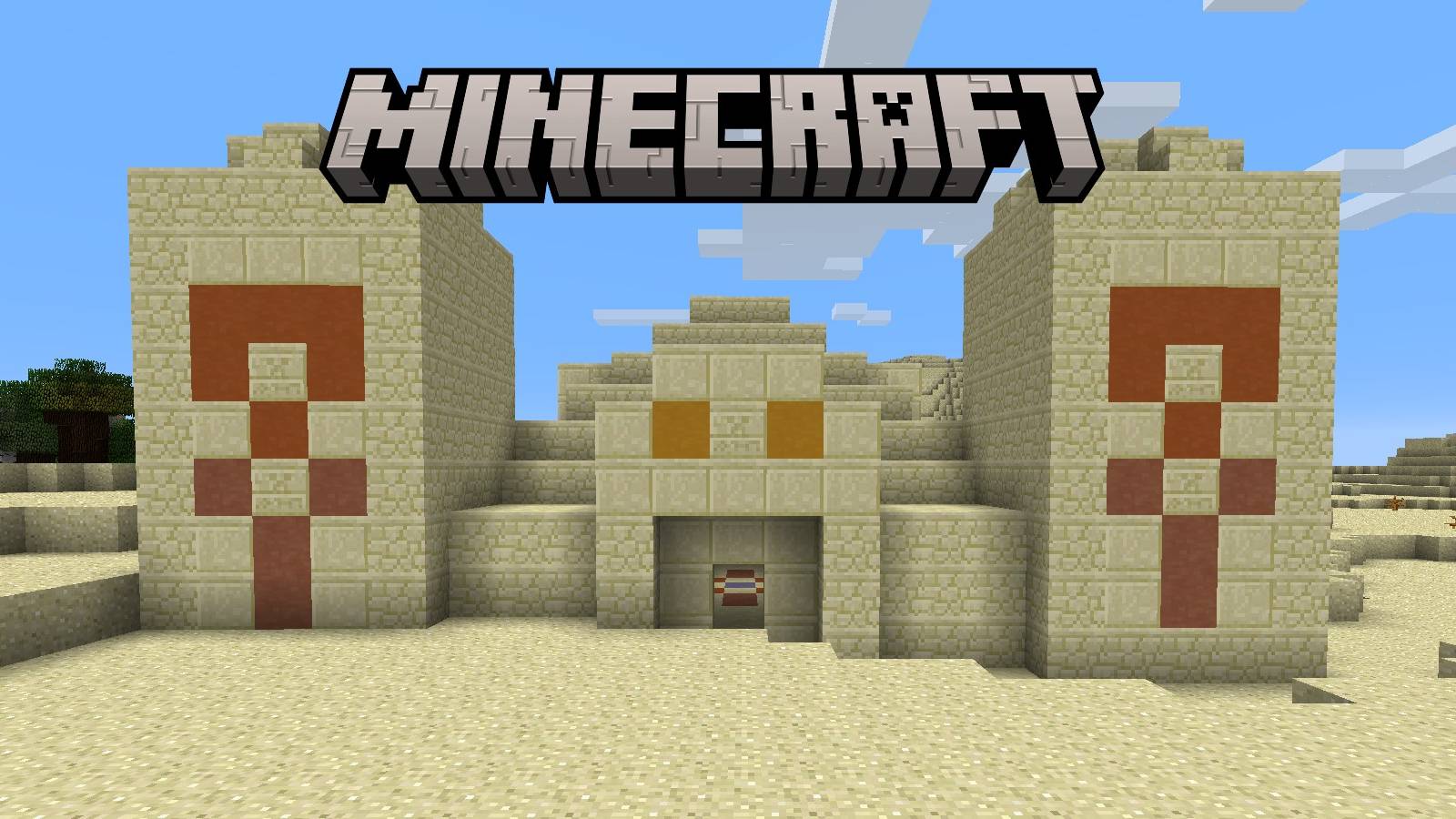 Minecraft Player Finds Desert Temple in an Unusual Spot