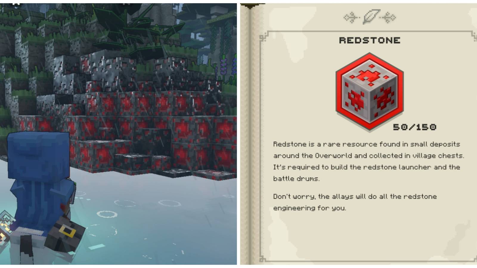 Minecraft Legends: Where To Find Redstone
