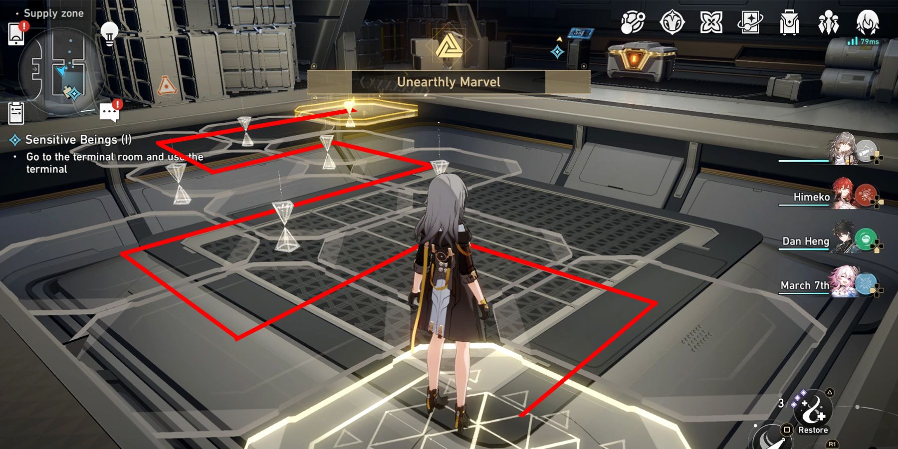 Honkai Star Rail: Supply Zone Chests And Warp Trotter Locations