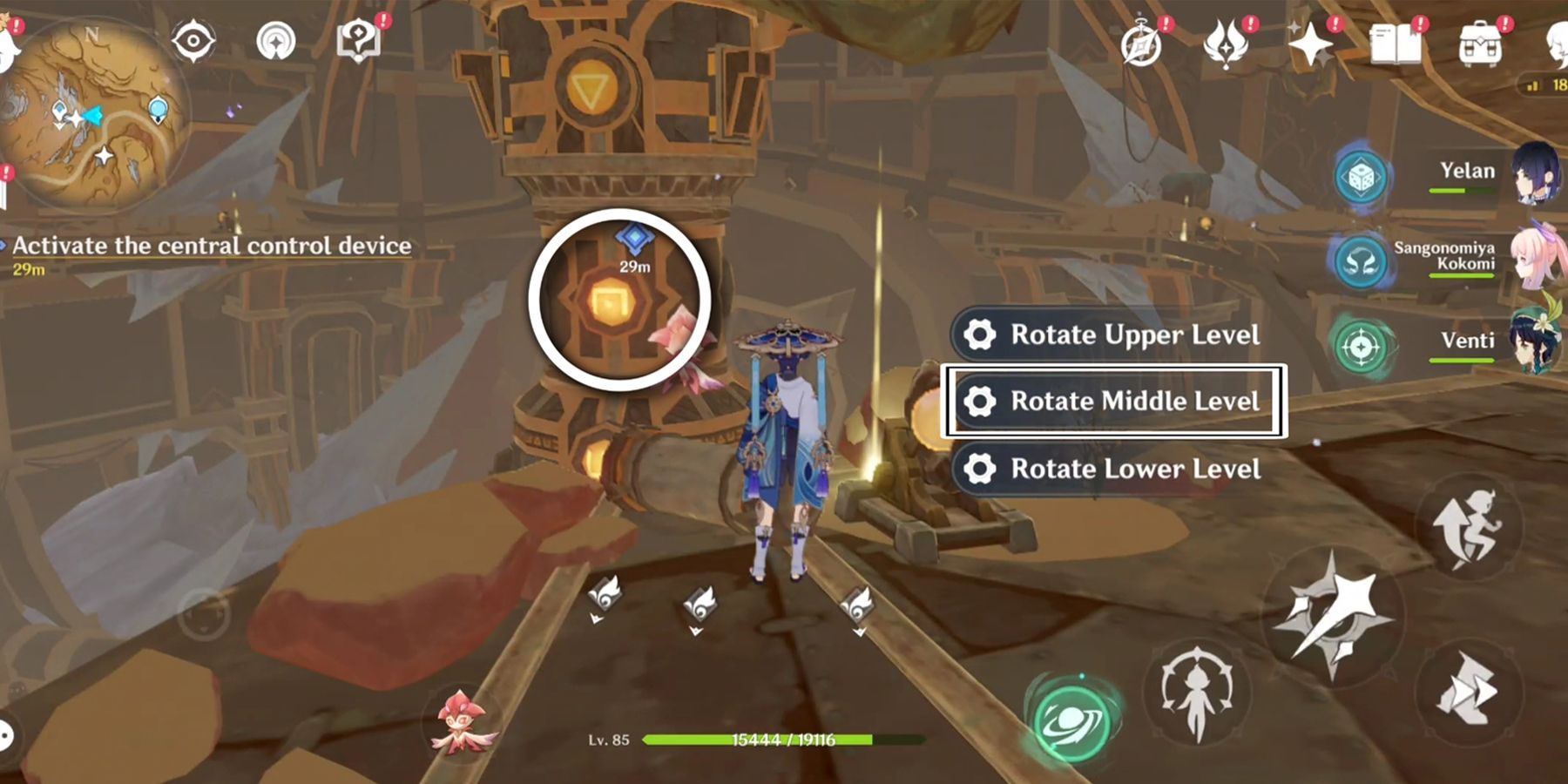 Genshin Impact: How To Connect The Three Devices Near The Elevator And ...