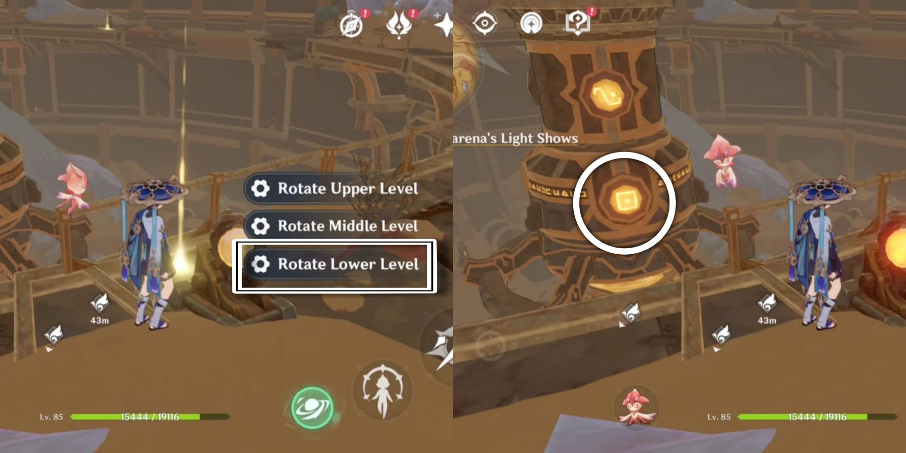 Genshin Impact: How To Connect The Three Devices Near The Elevator And ...