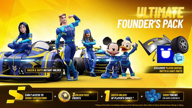 Disney Speedstorm: Standard, Deluxe, and Ultimate Pack Differences ...