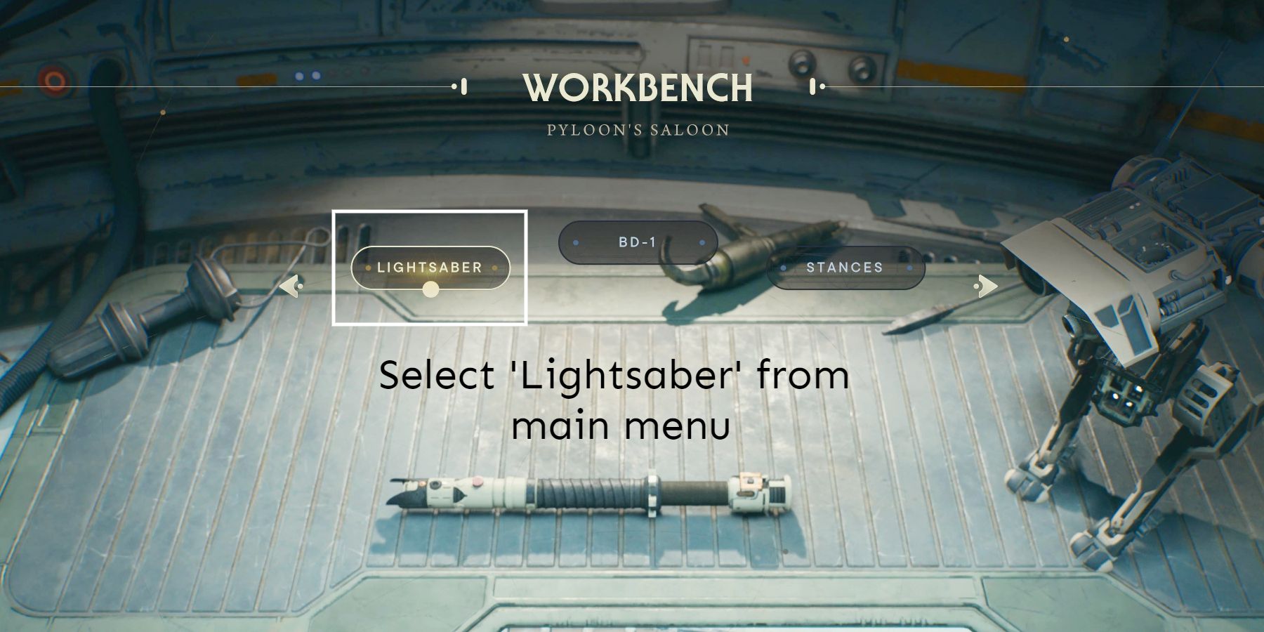 Star Wars Jedi: Survivor - How to Change Lightsaber Colors