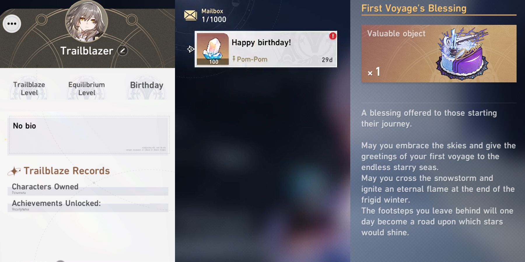 Honkai Star Rail: What Does Setting Your Birthday Do?