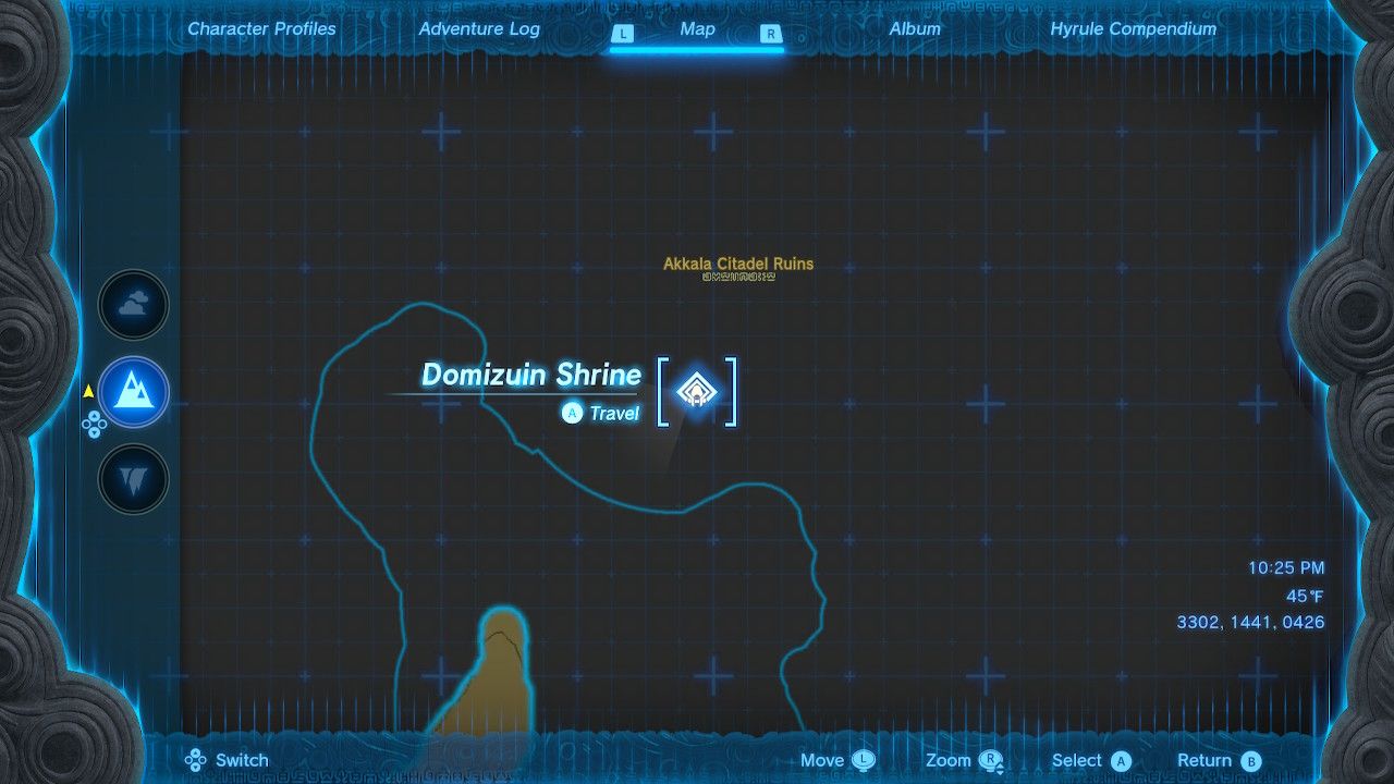 Zelda: Tears of the Kingdom – Domizuin Shrine Walkthrough (A Prone Pathway)