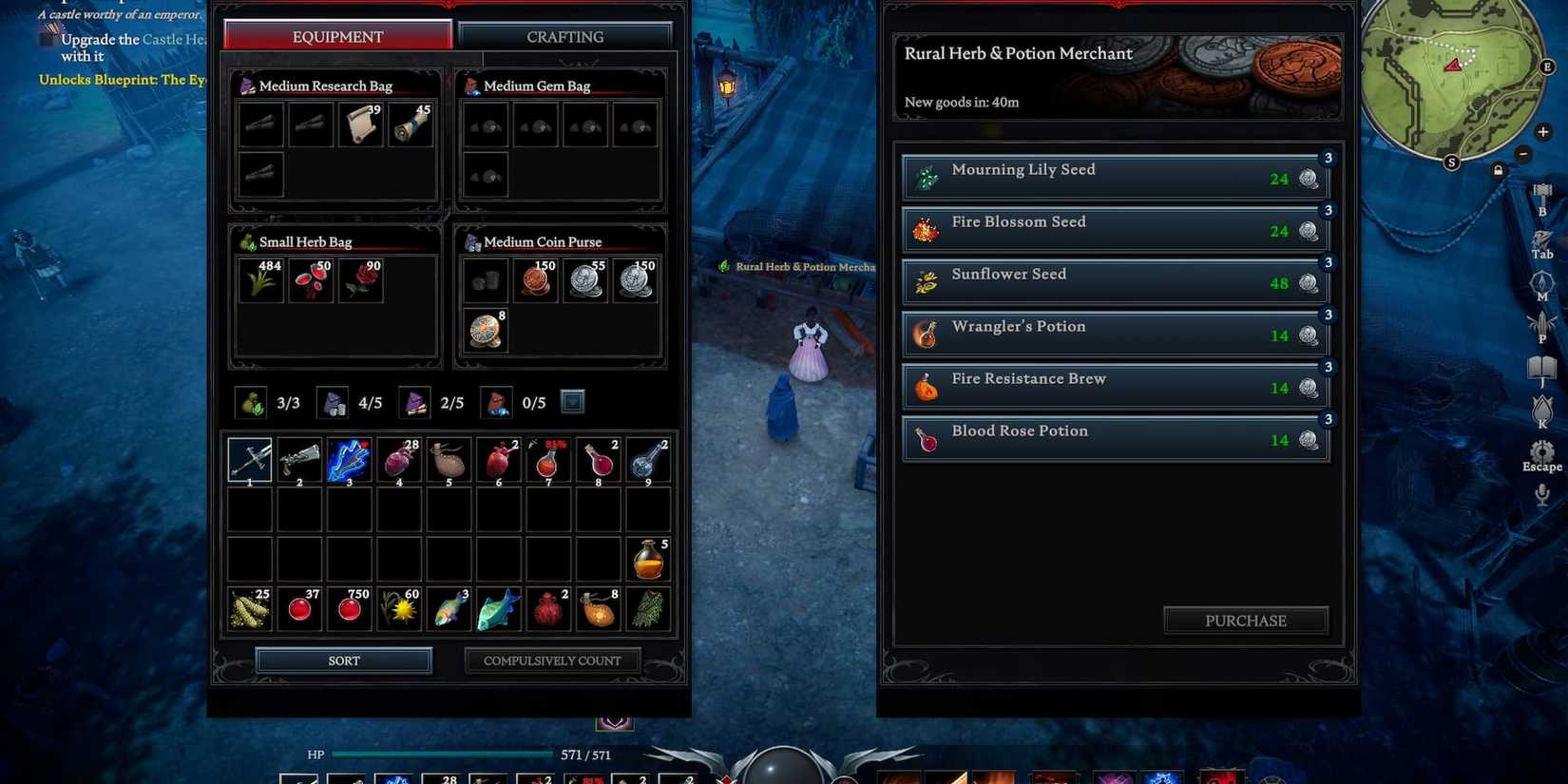 How To Plant Seeds In V Rising: Secrets Of Gloomrot