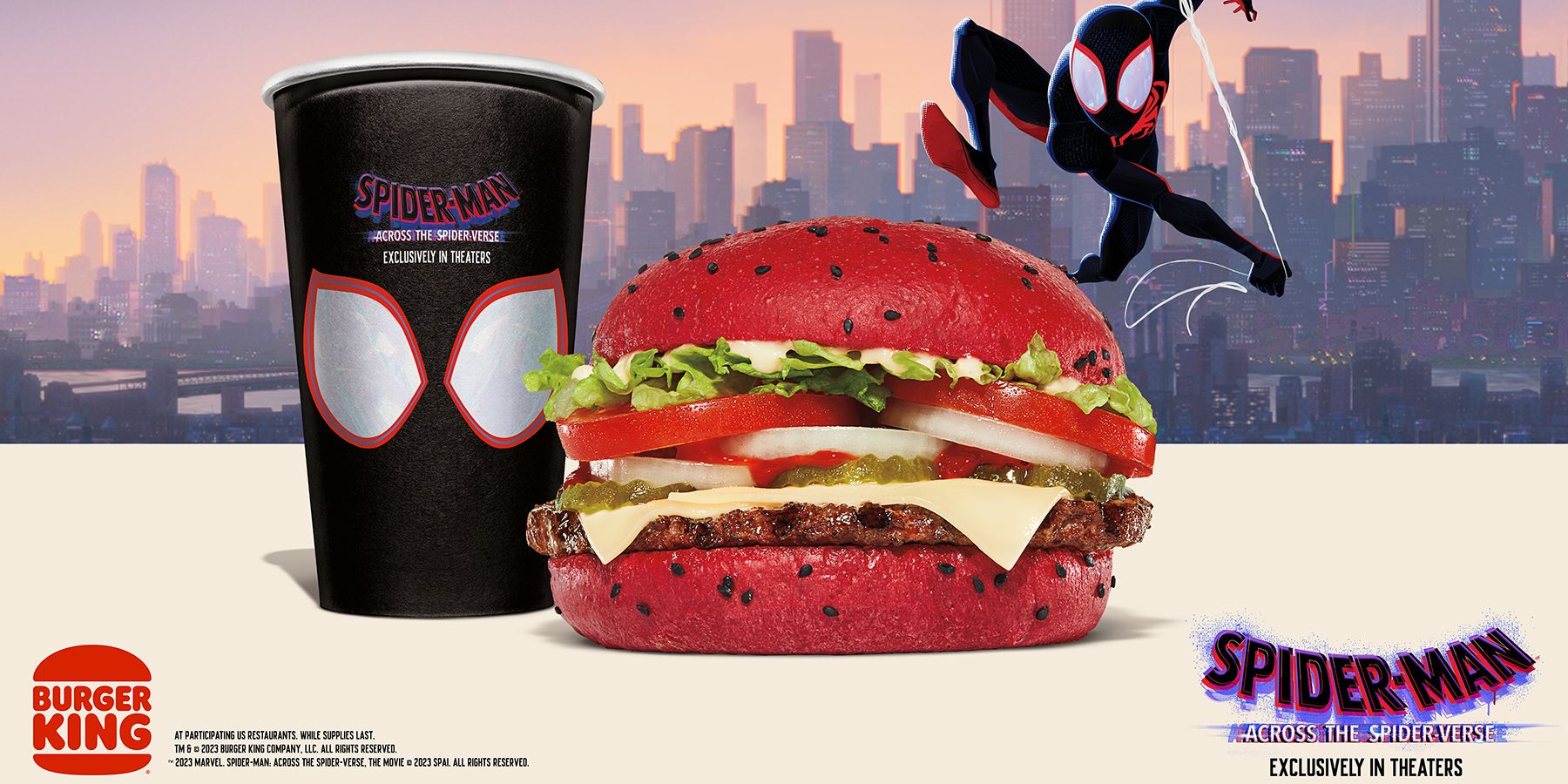 Spider-Man: Across The Spider-Verse Gets Its Own Burger King Whopper