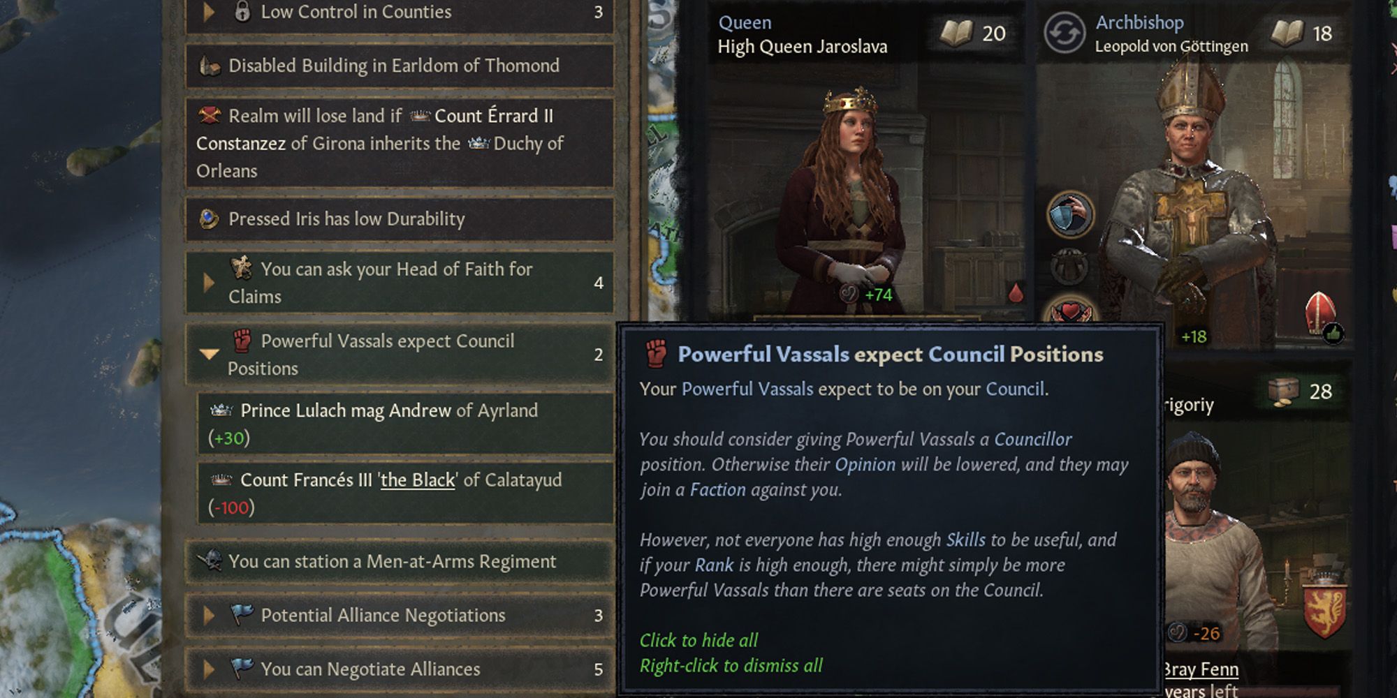CK3 Tips For Managing Your Council