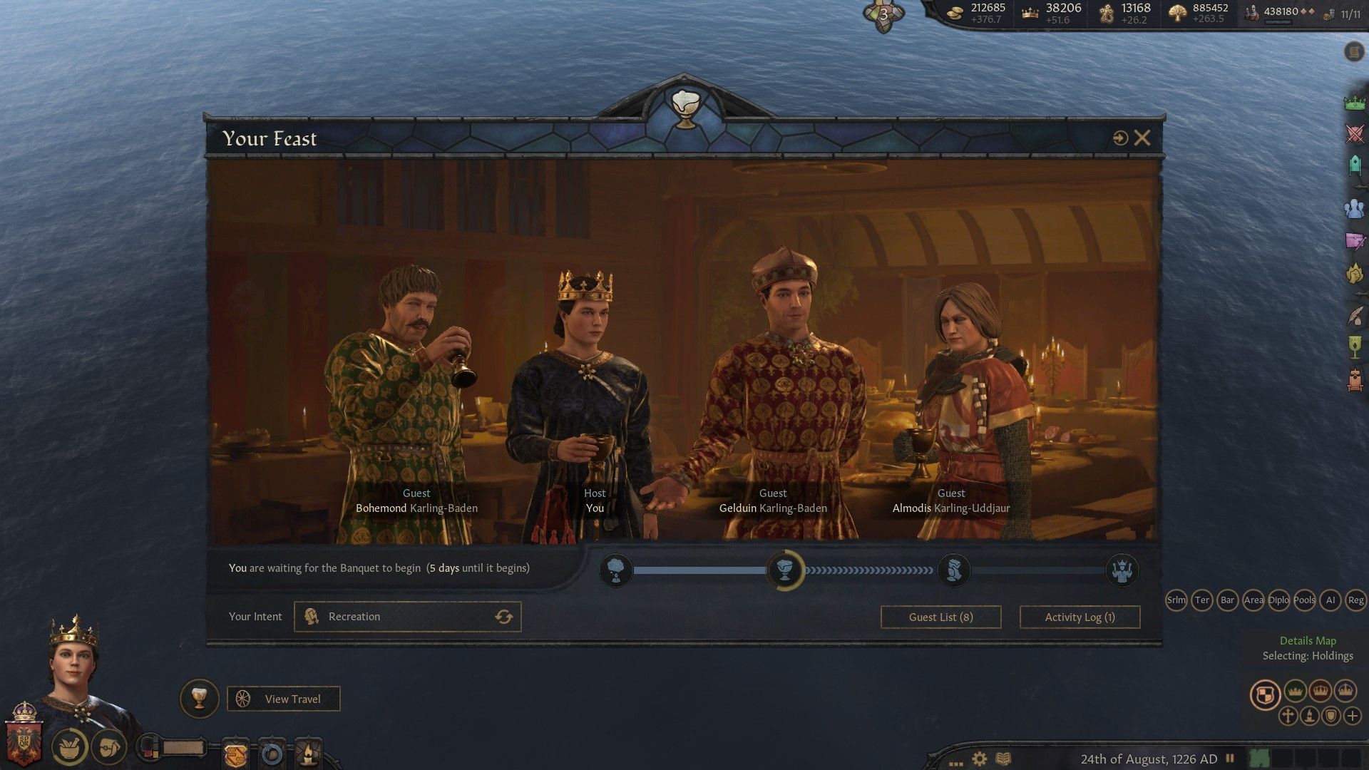 Crusader Kings 3: How to Check and Reduce Stress Levels