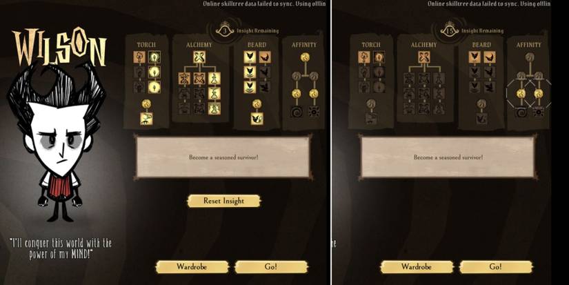 Don't Starve: How To Use Wilson's Insight Points