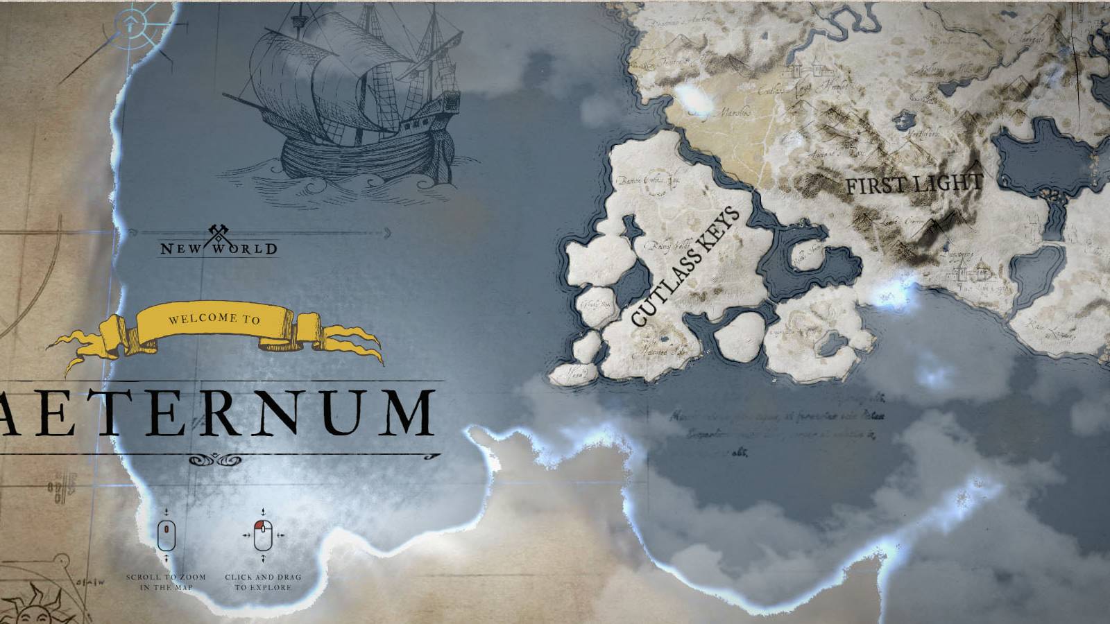 Secrets And Easter Eggs On The New World Game Map