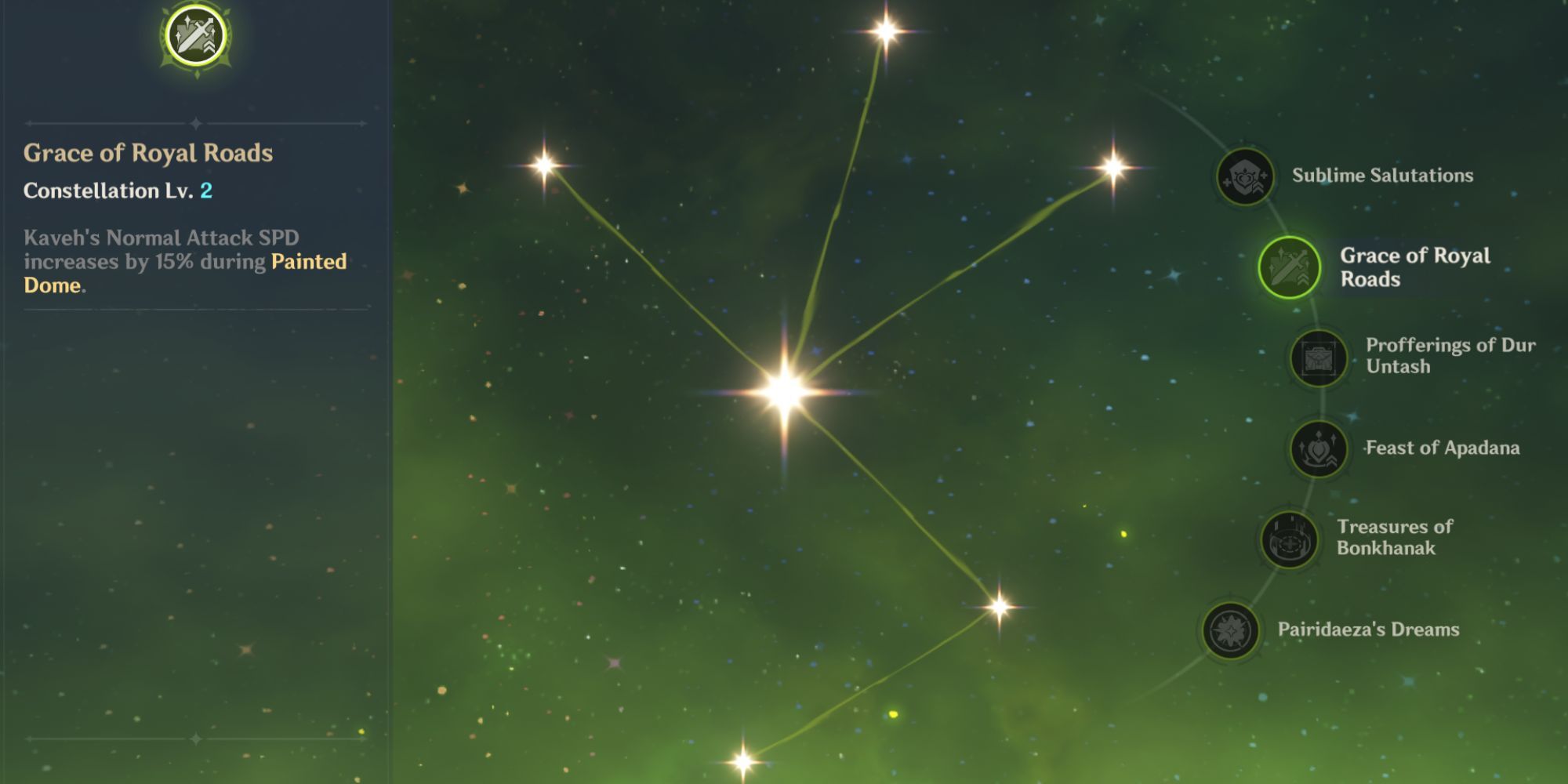 Genshin Impact: Kaveh Constellations Complete Guide