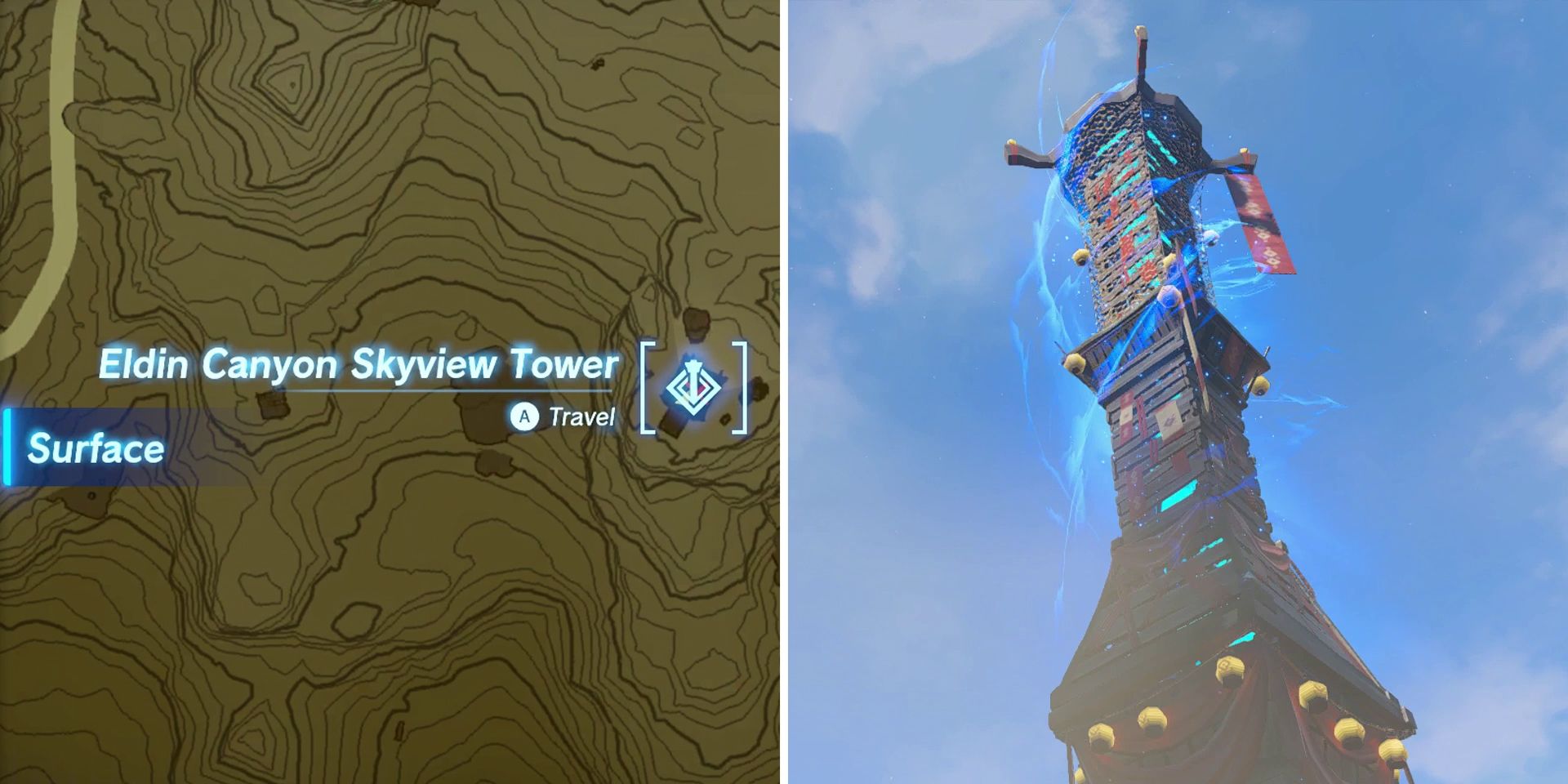 How to Unlock the Eldin Canyon Skyview Tower in The Legend of Zelda: Tears of the Kingdom (How ...