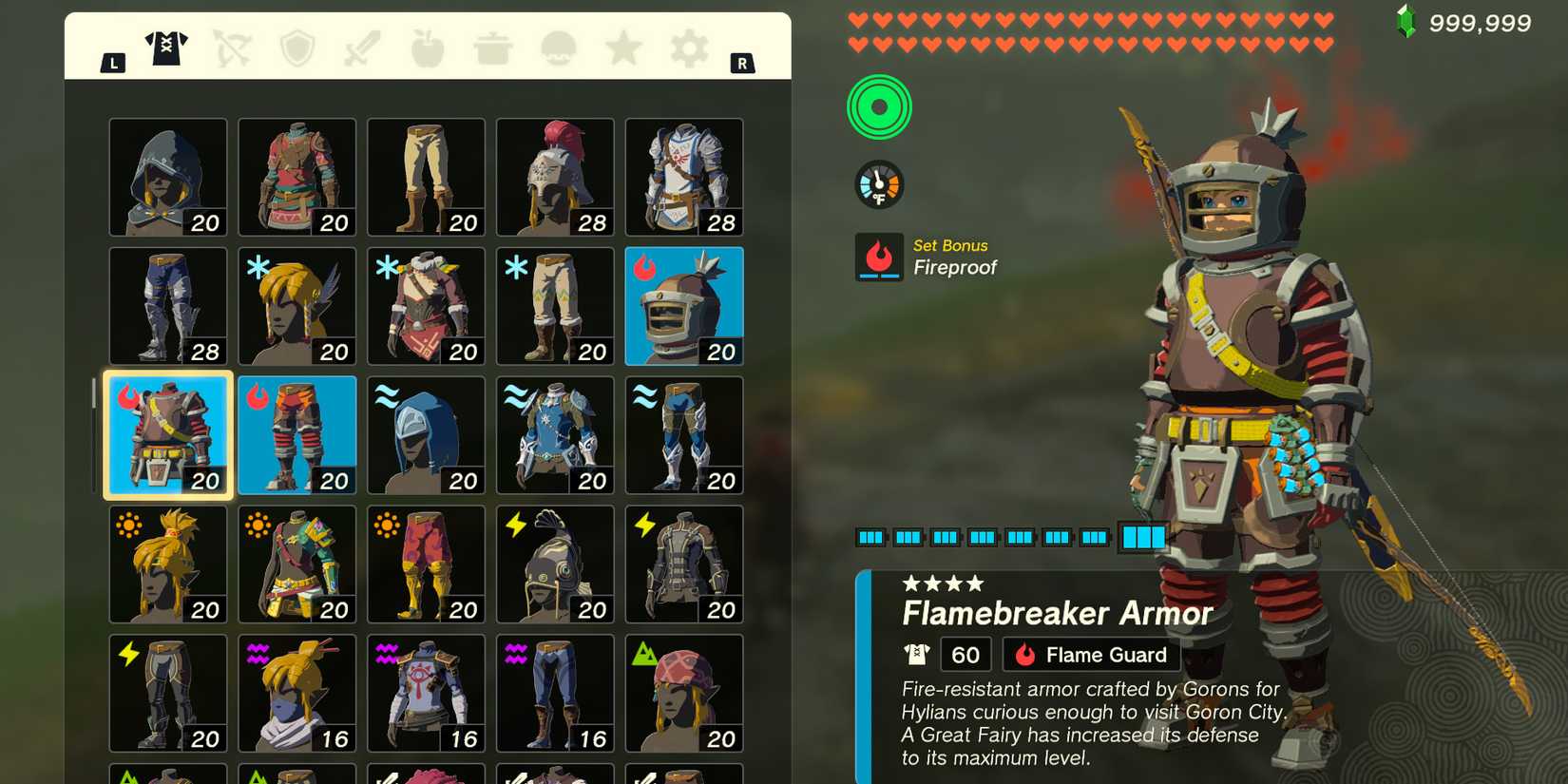 Every Armor Set in The Legend of Zelda: Tears of the Kingdom (& What They Look Like)