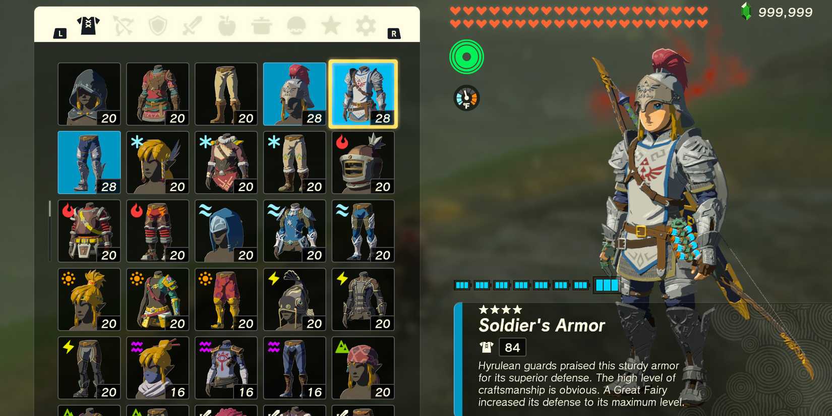 Every Armor Set in The Legend of Zelda: Tears of the Kingdom (& What They Look Like)