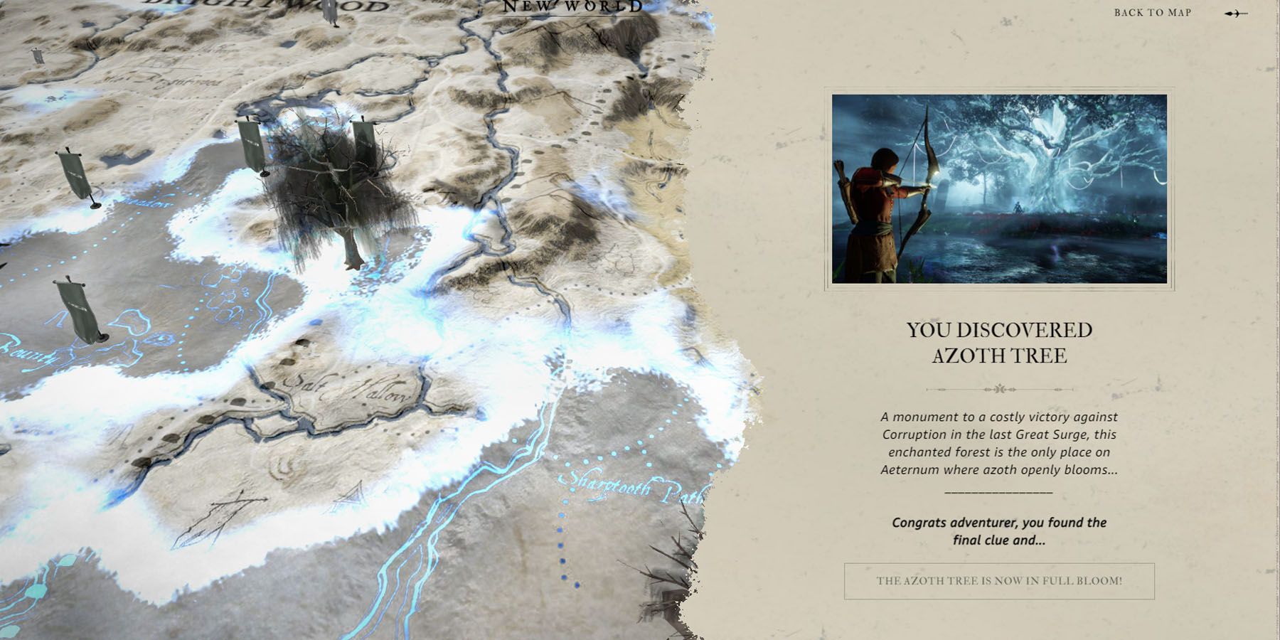 Secrets And Easter Eggs On The New World Game Map