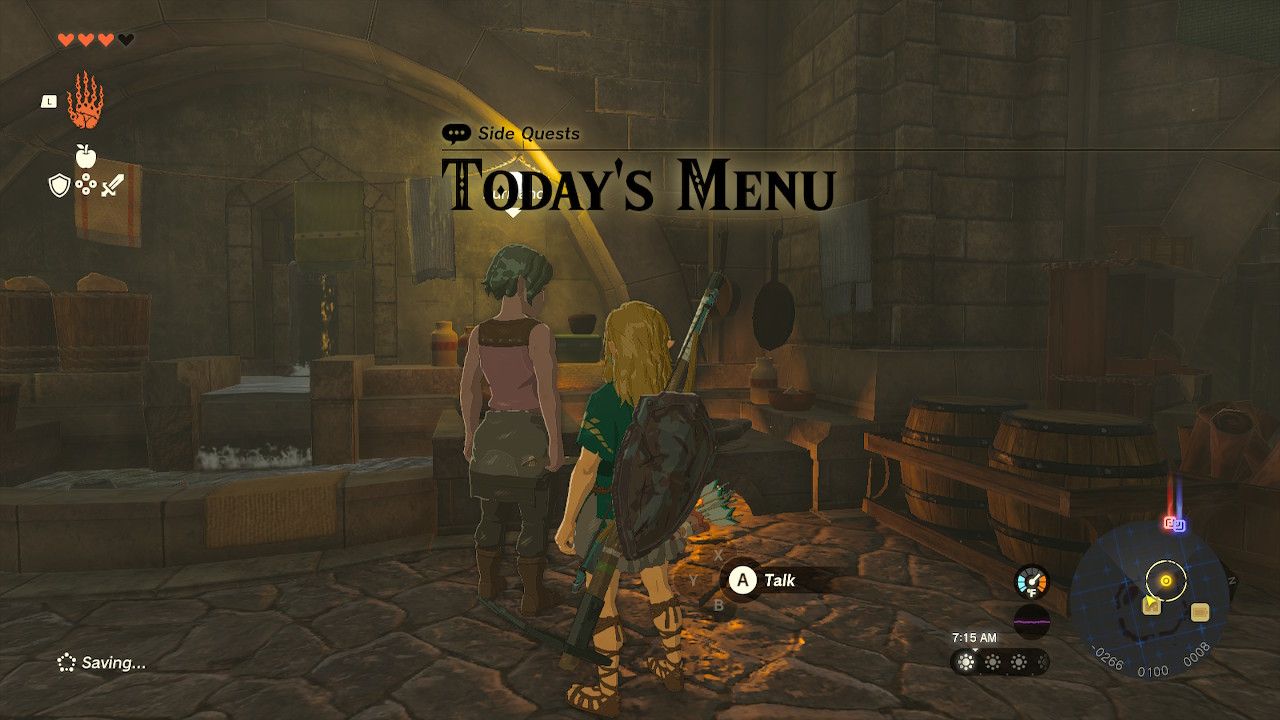 Zelda: Tears of the Kingdom - Where to Find an Apple for Burmano (Today ...