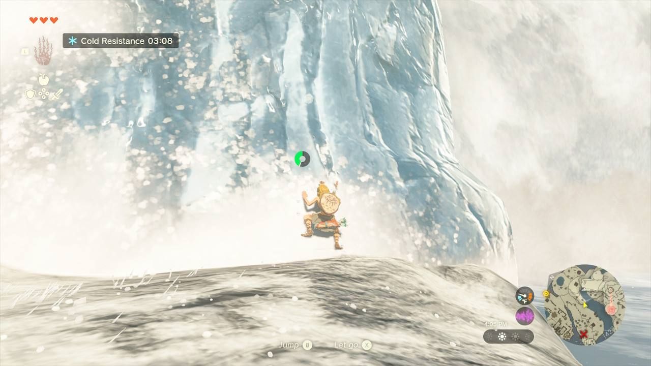 Zelda: Tears of the Kingdom - How to Make Sticky Elixir to Climb Wet Walls