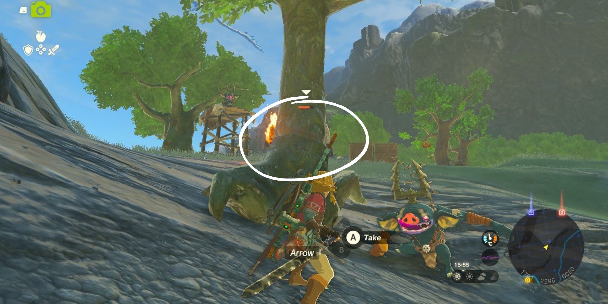 Zelda: Tears of the Kingdom - How to Beat Walking Tree Enemies (Evermeans)