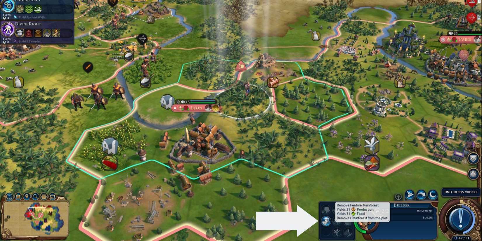 Civilization 6: How To Use Builders