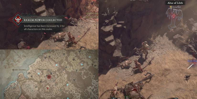 Diablo 4: All Altars of Lilith Locations in Dry Steppes
