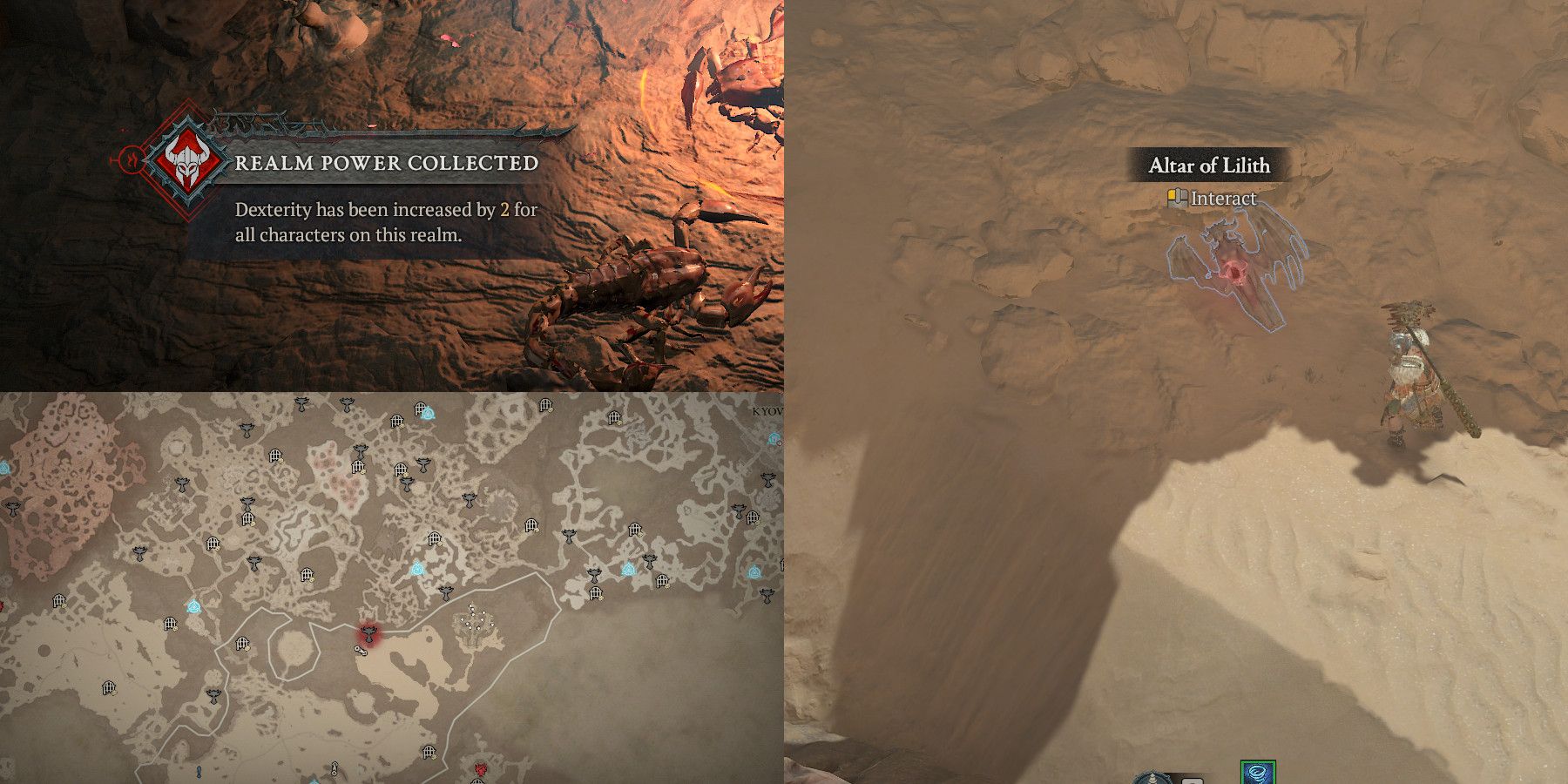 Diablo 4: All Altars of Lilith Locations in Kehjistan